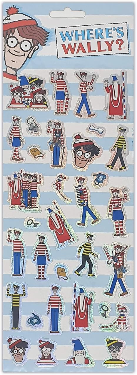 Where's Wally Sticker 1001 : Amazon.co.uk: Toys & Games