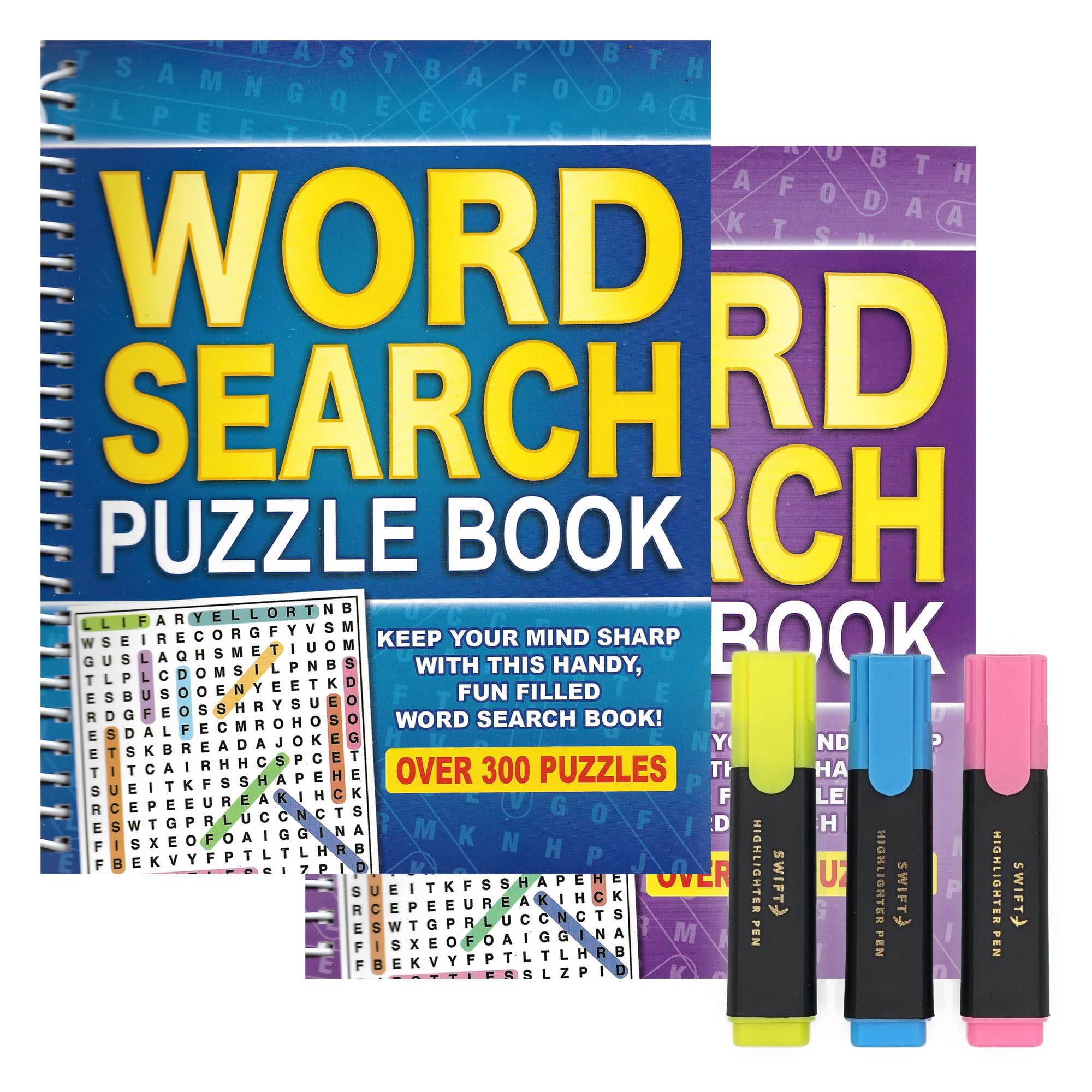 ihoot Spiral Word Search Books for Adults Bundle | Puzzles for Adults ...