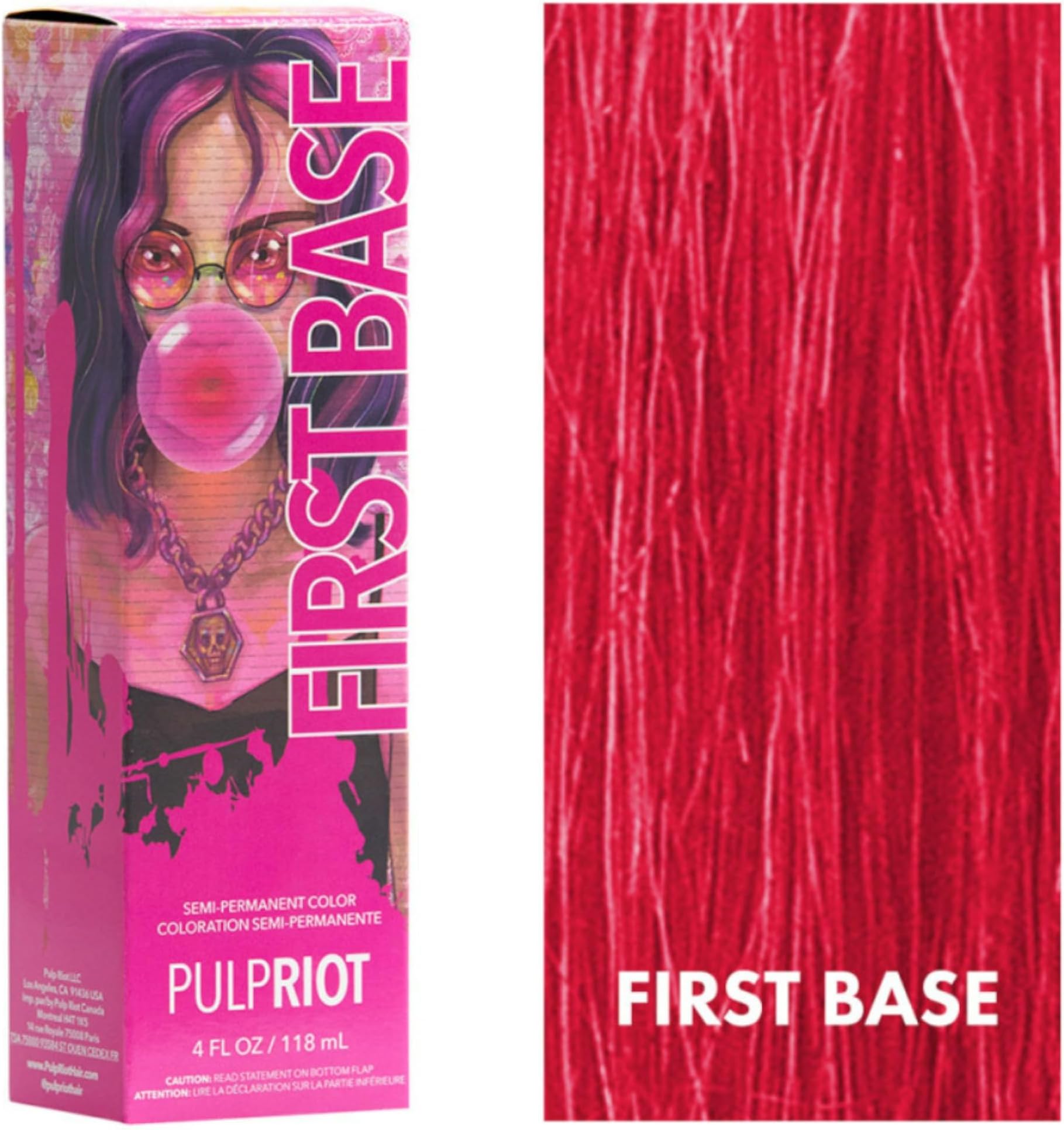 Amazon.com : Pulp Riot - First Base Semi-Permanent Color - 4 fl oz ...