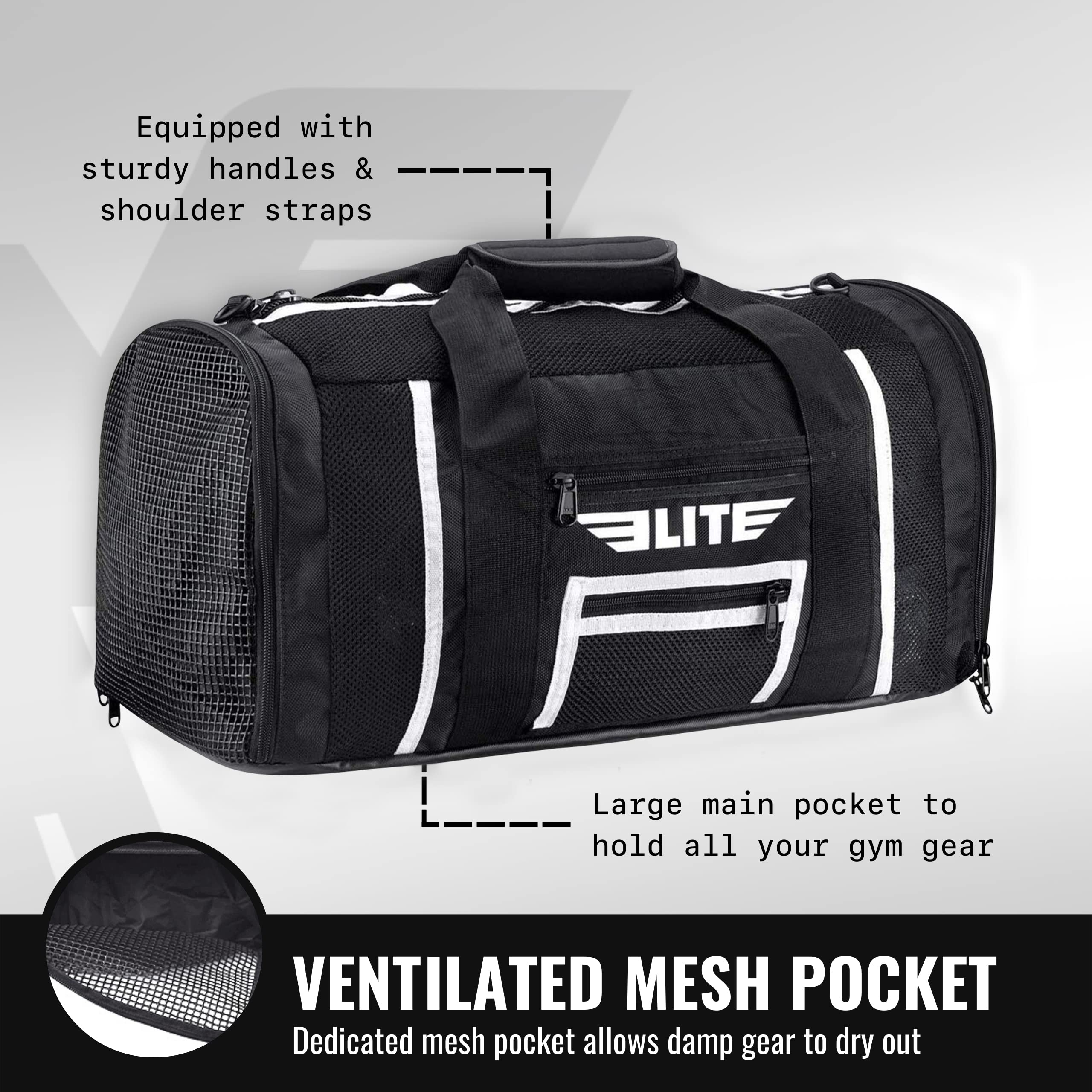 Snapklik.com : Elite Sports Boxing Gym Duffle Bag For MMA