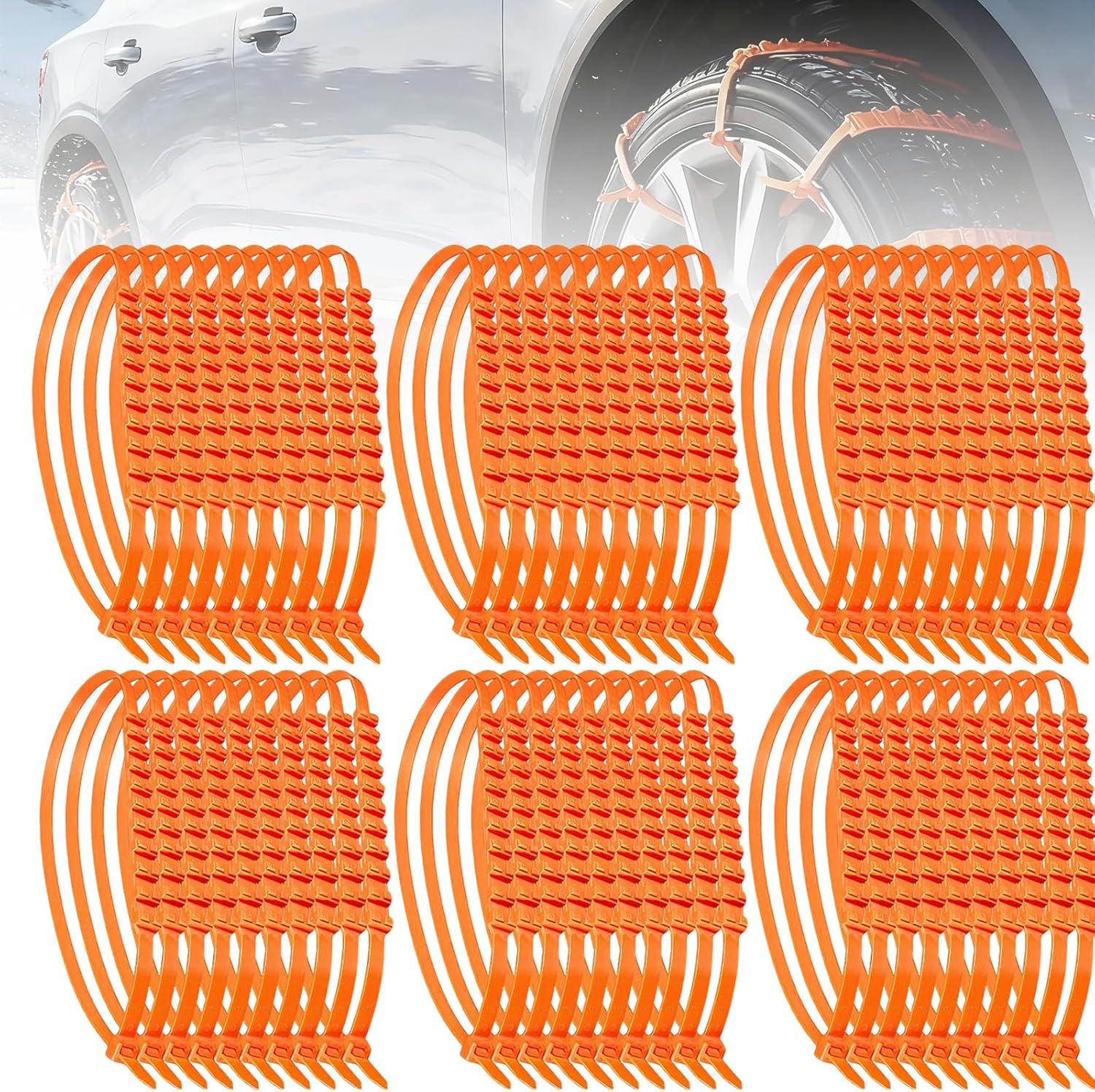 Amazon.com: Universal Snow Chains for Cars SUVs Trucks, 2026 Upgraded ...