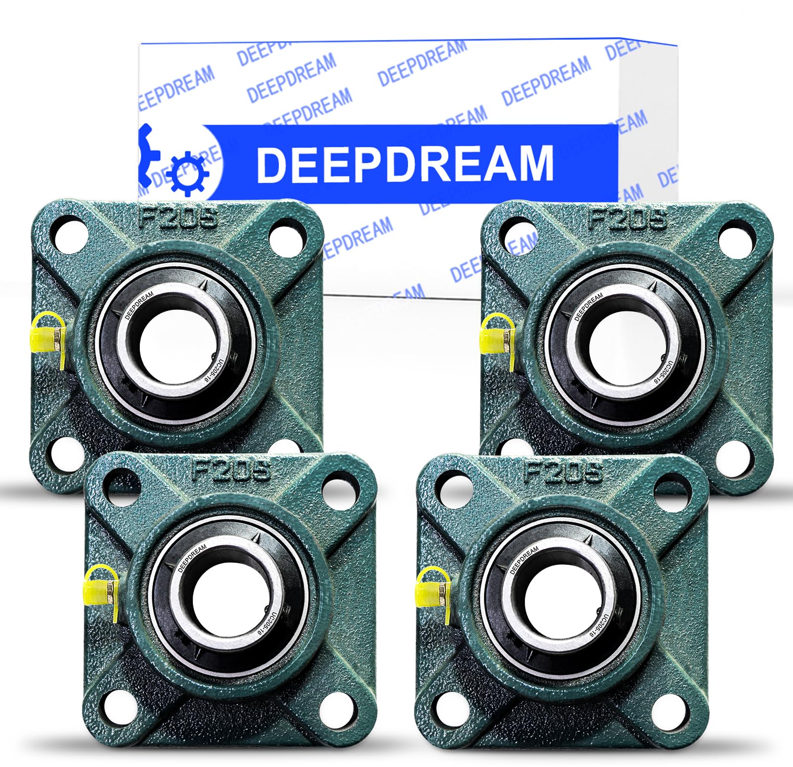 Snapklik.com : 4 PCS Of DEEPDREAM UCF205-16 Pillow Block Bearings