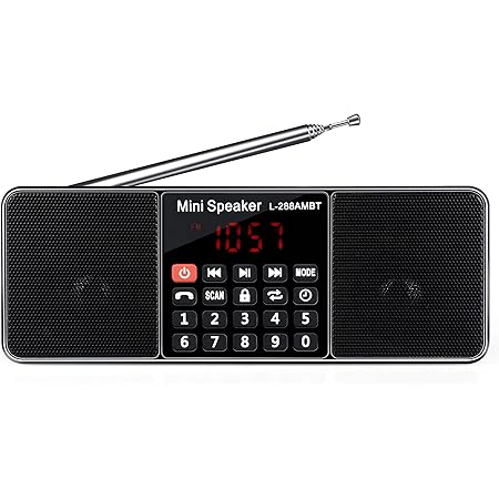 Amazon.com: Antimi Bluetooth/FM Radio/MP3 Player Portable Wireless ...