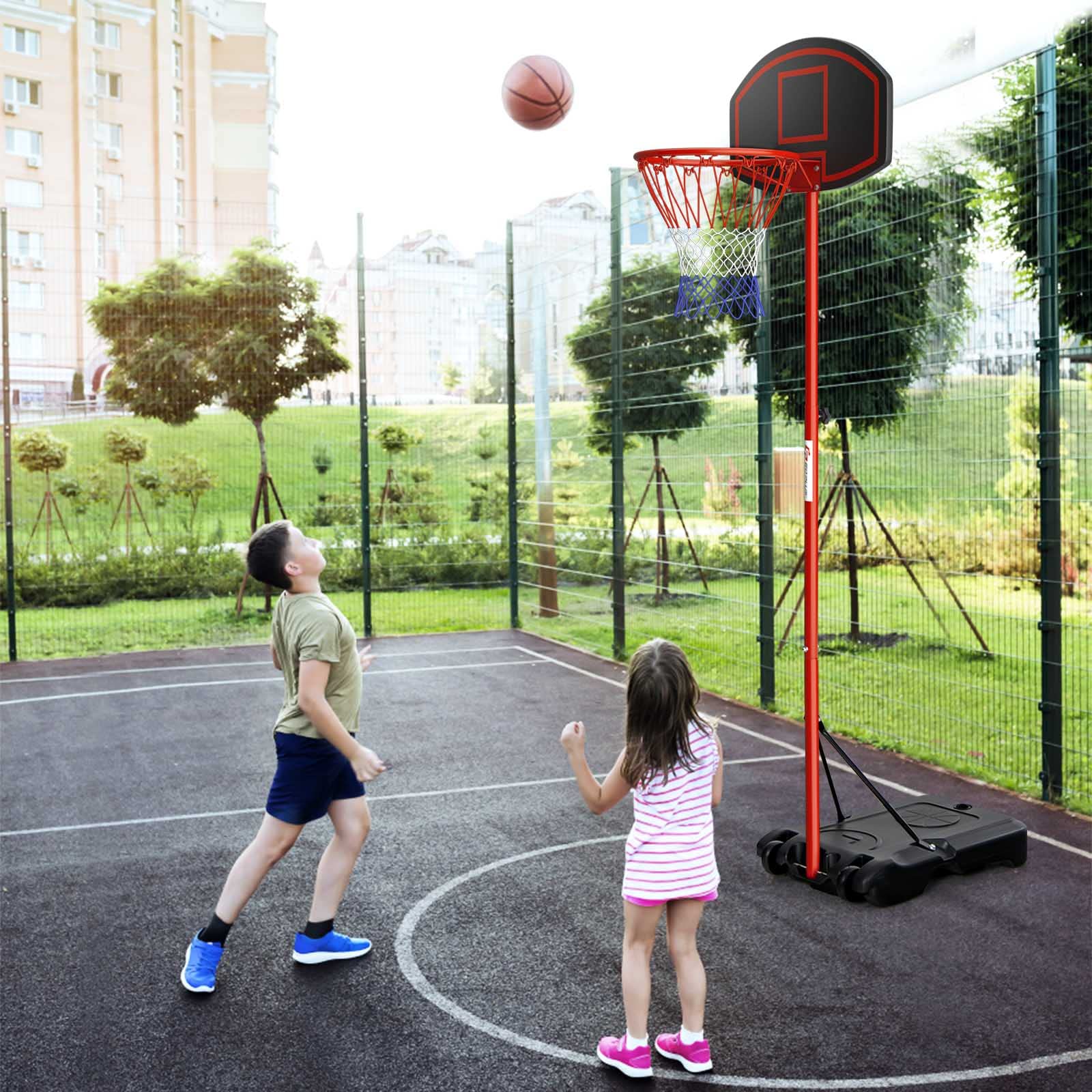 Snapklik.com : Portable Basketball Hoop, Height Adjustable Basketball ...