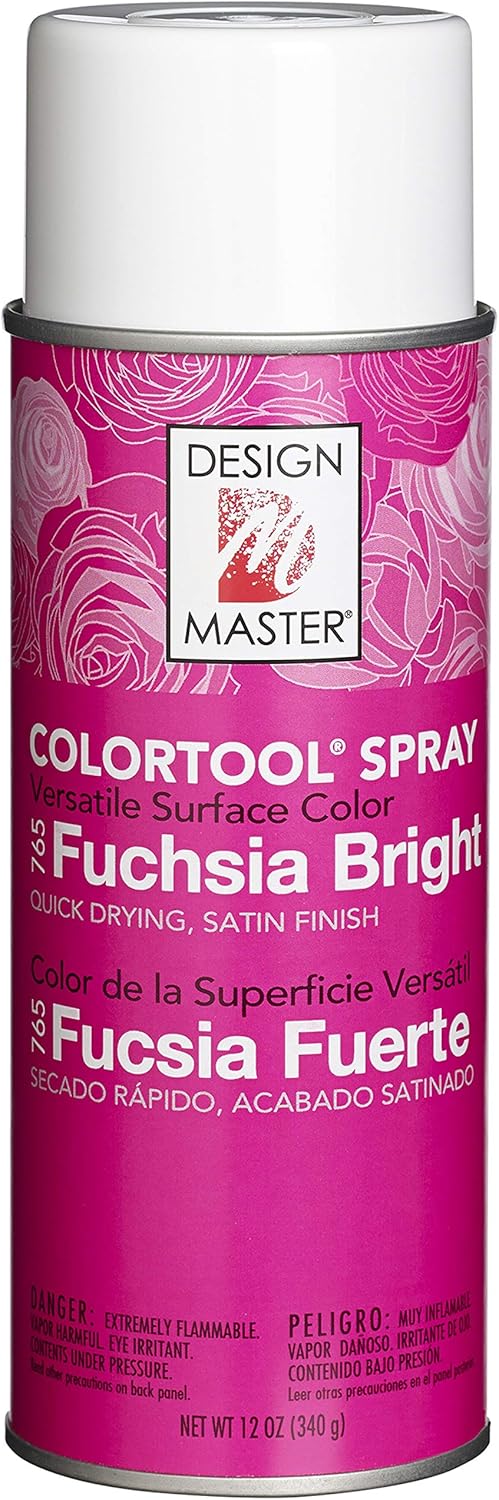 Amazon.com: DESIGN MASTER 765 Spray Paint, Fuchsia Bright