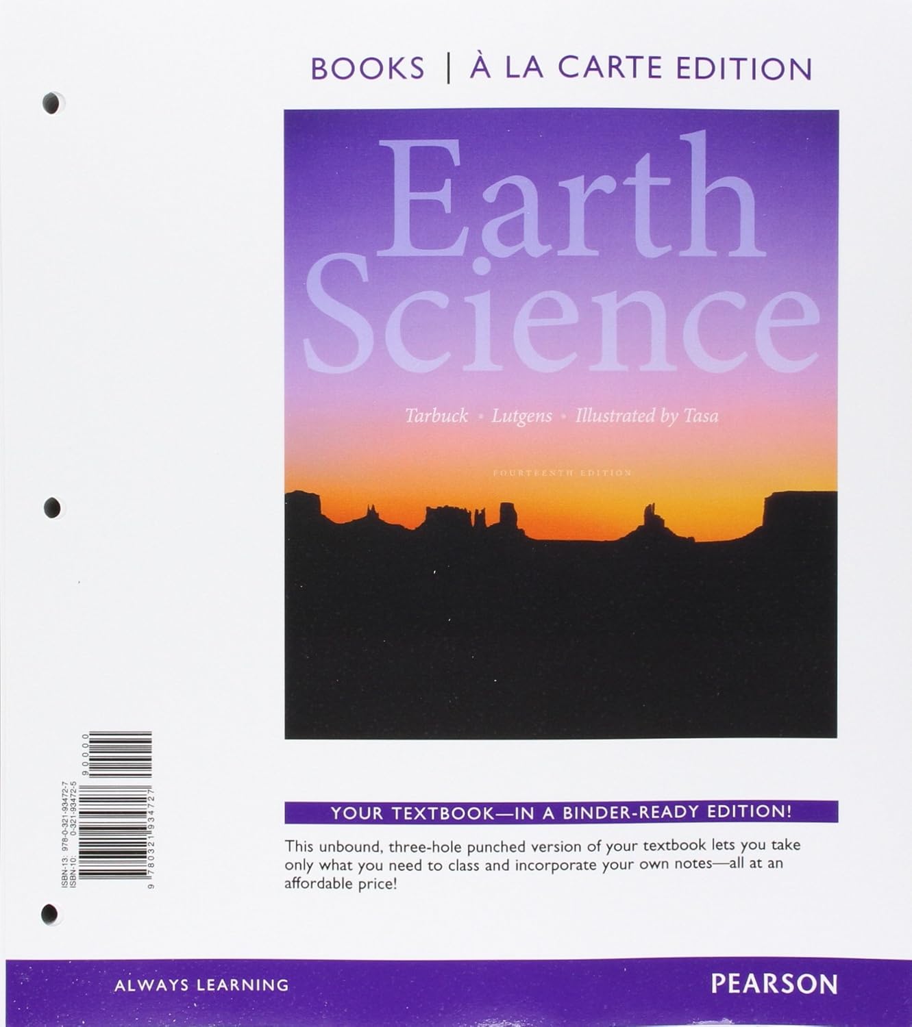 Amazon.com: Earth Science, Books a la Carte Edition and Modified ...