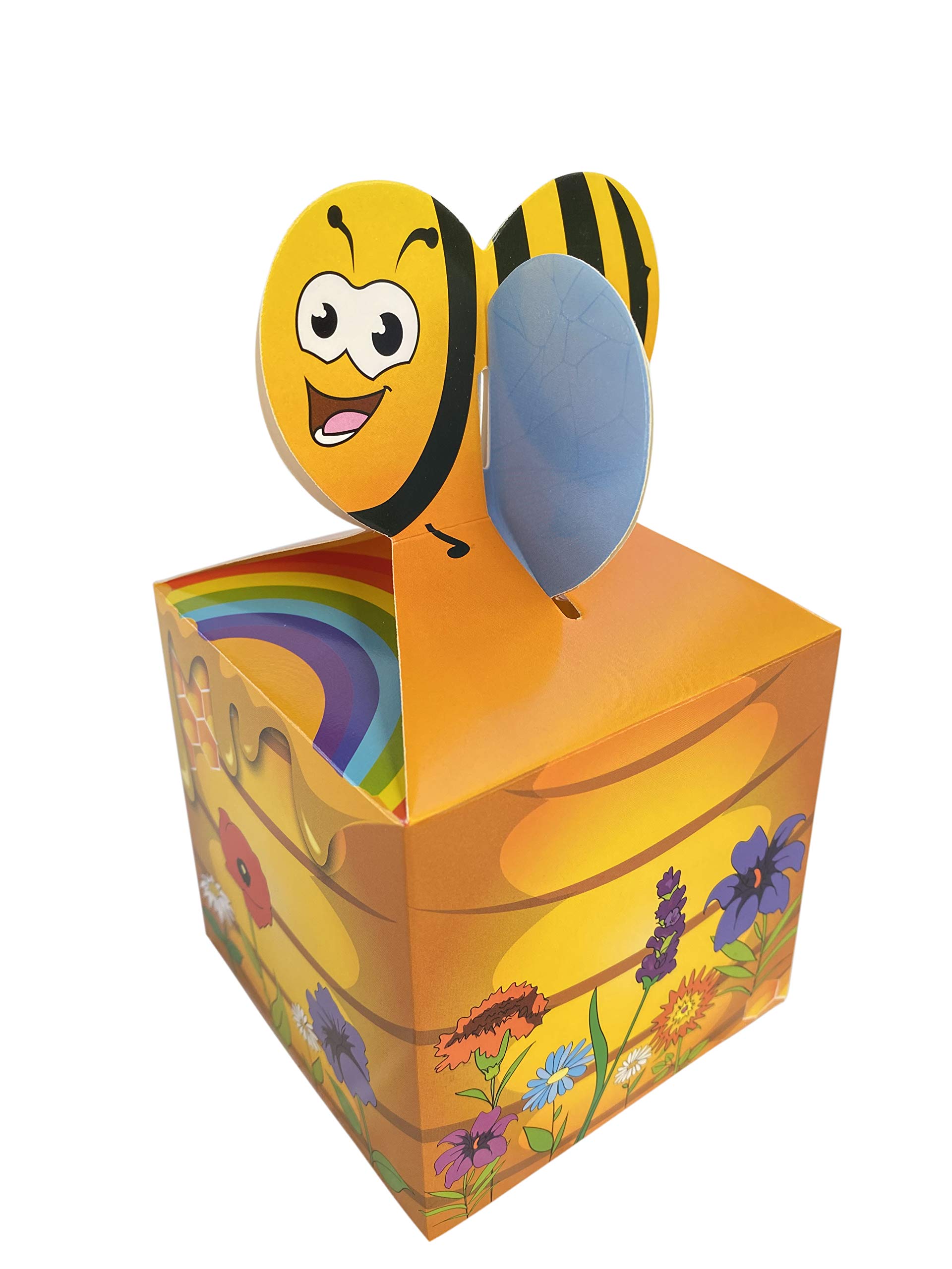 Amazon.com: Jayd Products, Bee Party Favor Boxes (12 count), Honeycomb ...