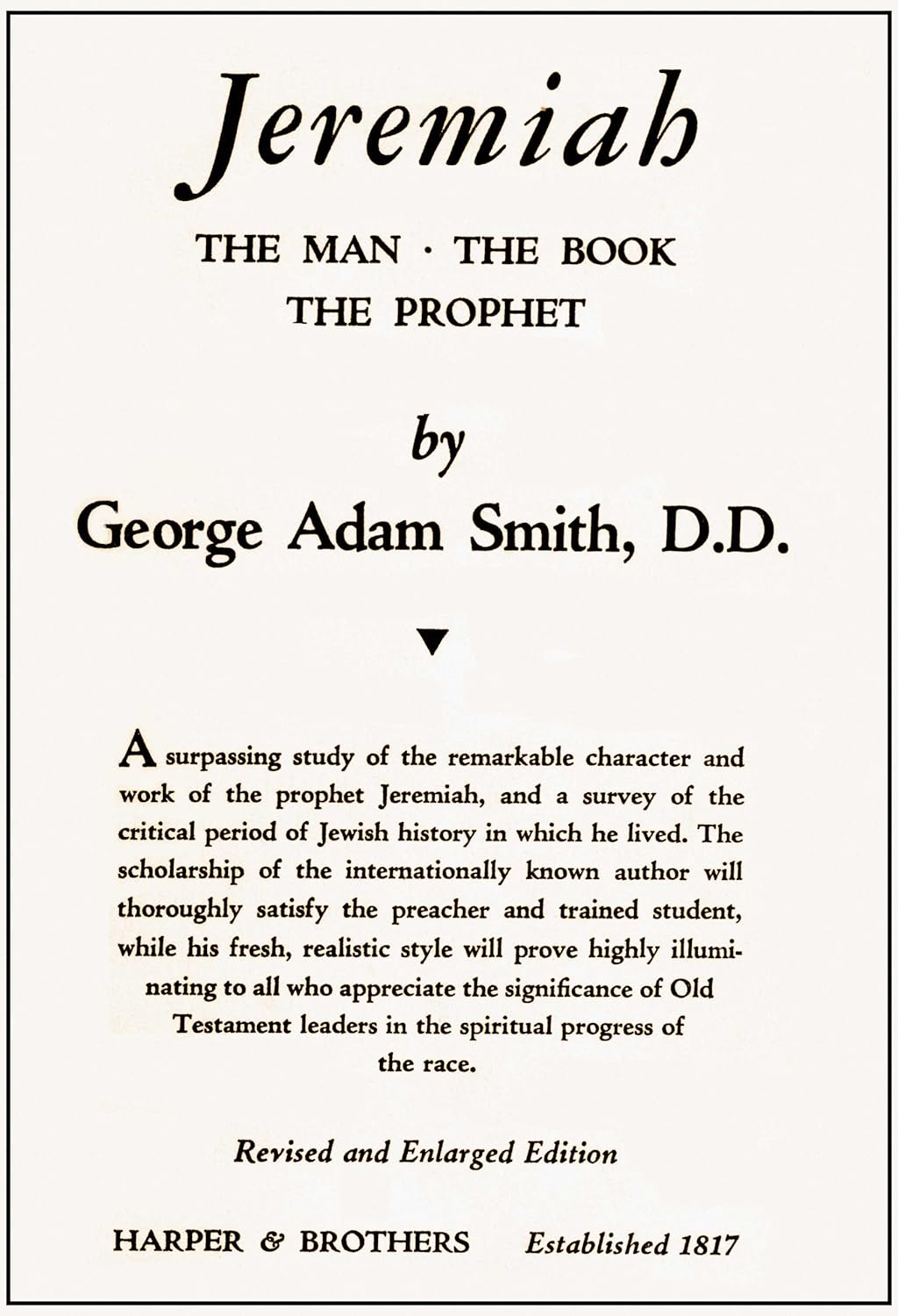 Jeremiah: The Man, The Book, The Prophet | Amazon.com.br