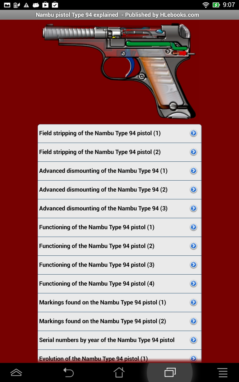 Nambu Pistol Type 94 Explained Amazonアプリストアのアプリ