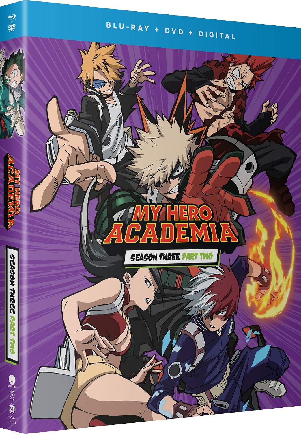 Amazon: My Hero Academia: Season Three Part Two (MHA) [Blu-Ray]: DVD et ...