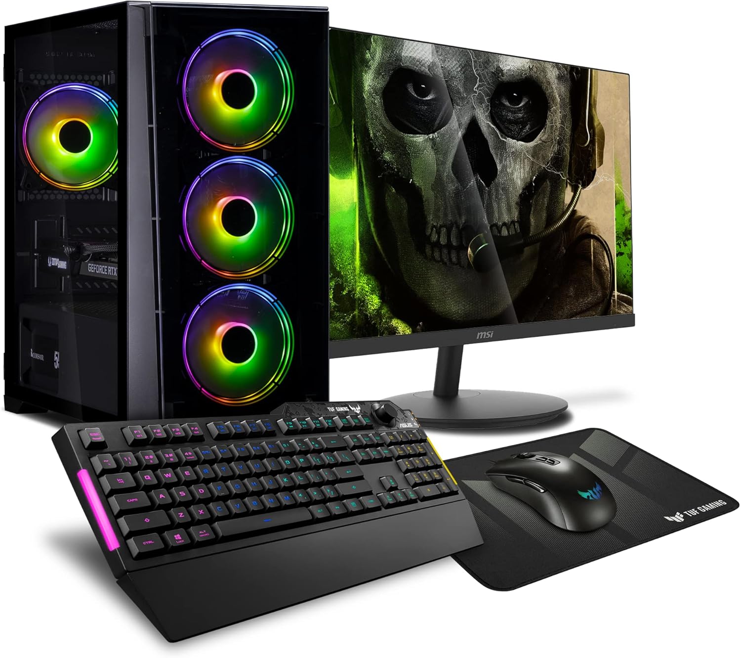 SCAN | Artius Complete Gaming PC Bundle - Ryzen 5 5500 (6 Core/12 ...