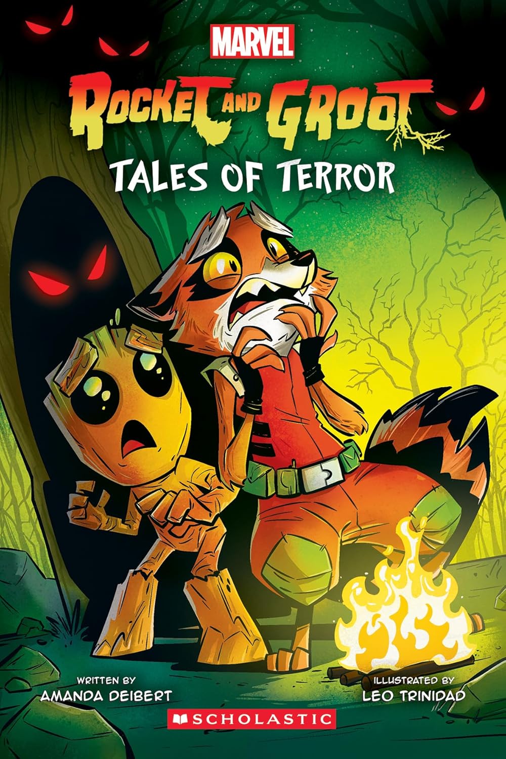 Amazon.com: Tales of Terror: A Graphix Book (Marvel's Rocket and Groot ...