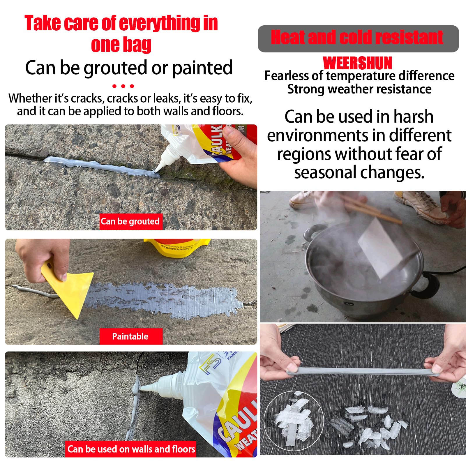Concrete Patch Best Self Leveling Concrete Crack Filler - The Sweet ...