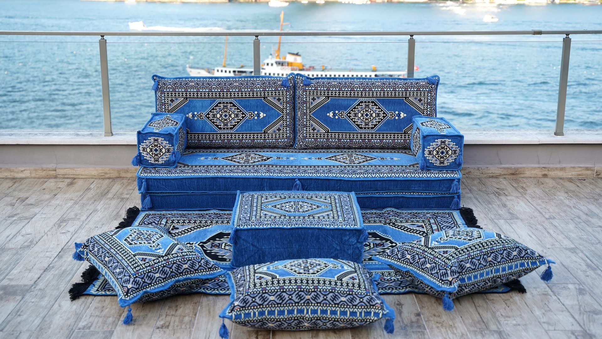 Buy Arabic Sofa Set, Modular Sofa, Traditional Floor Couch, Arabic ...