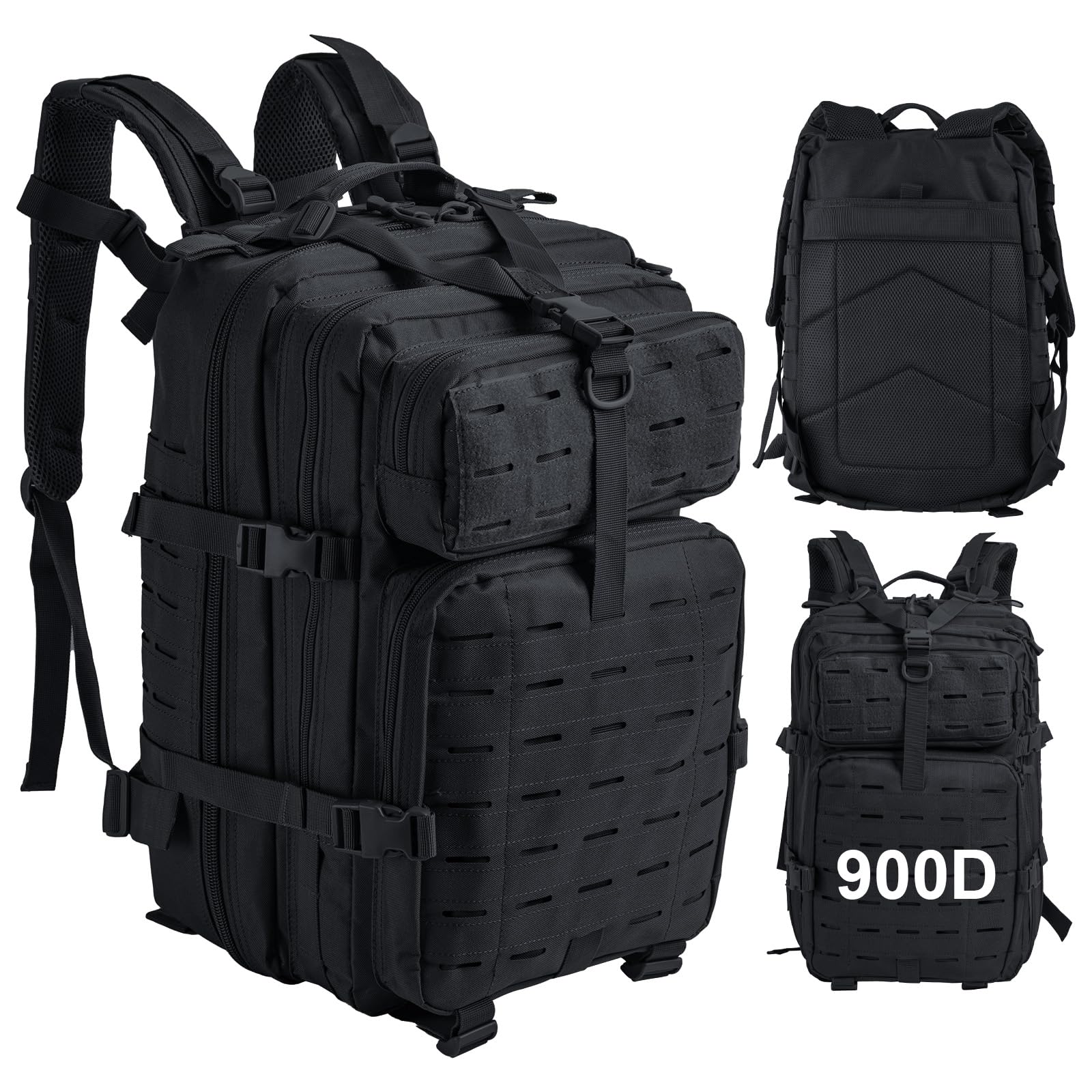 Amazon.com: Goture Military Tactical Backpack, 45L Large Army Tactical ...