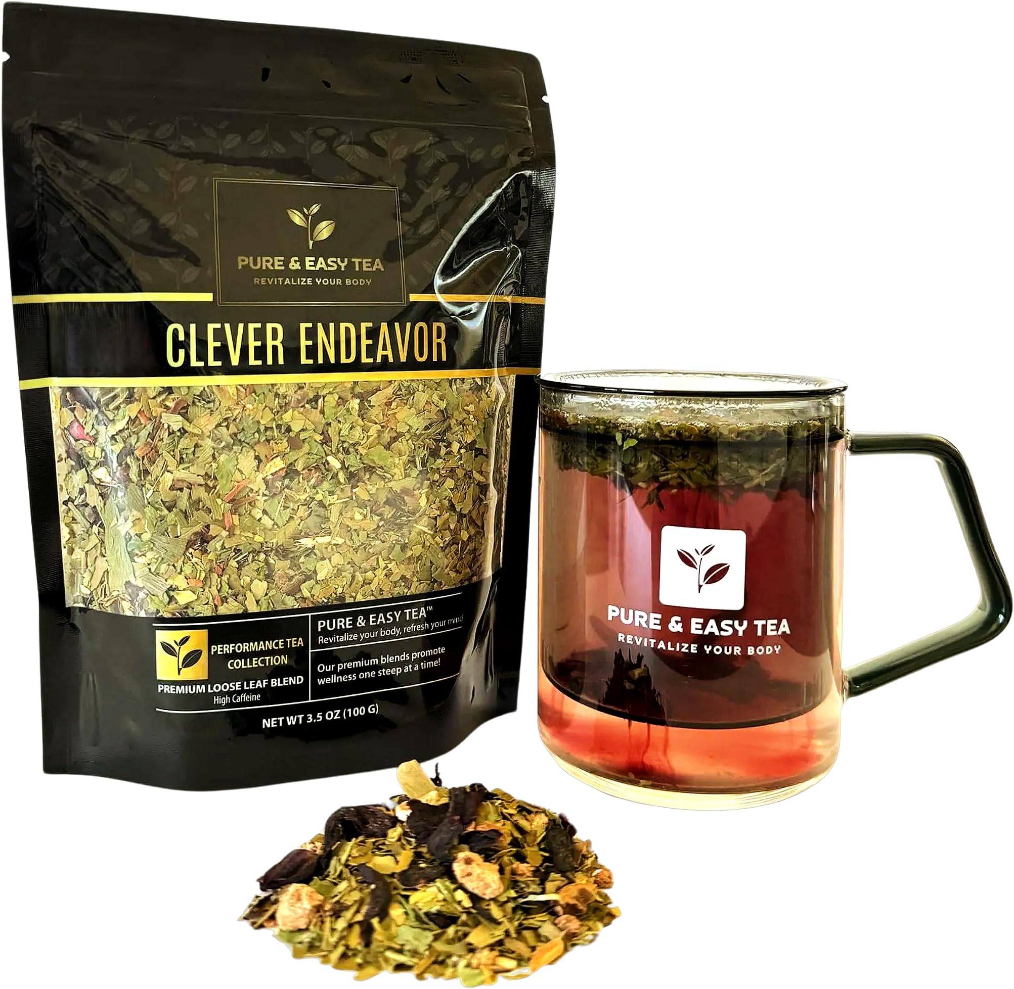 Amazon.com : Pure And Easy Tea, Smooth Stomach Ease Tea, Supports ...