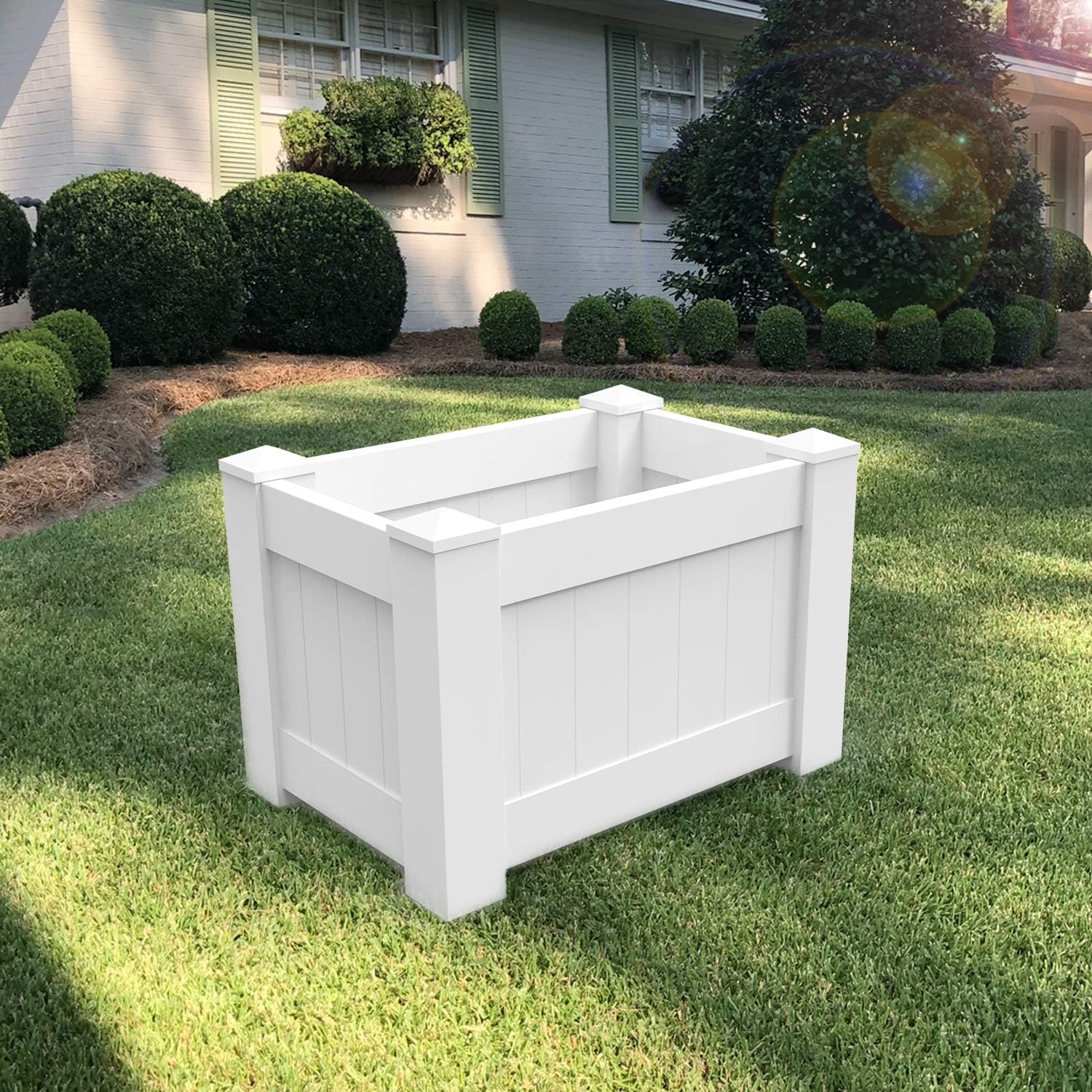 Amazon.com: FLORALEAF 31" X 20" X 20" Raised Garden Box above Ground ...