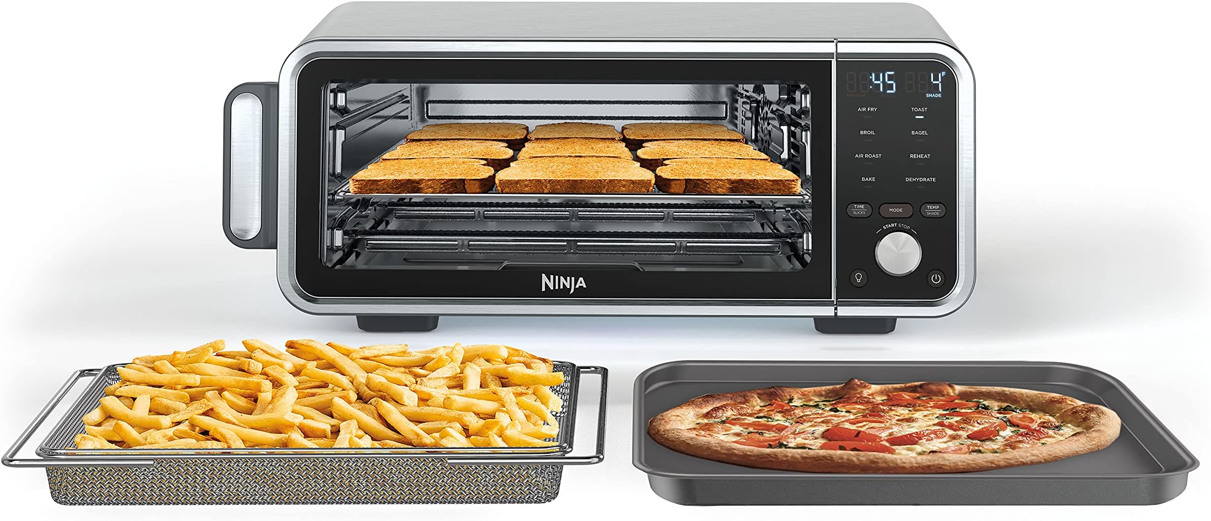 Amazon.com: Ninja FT205CO 10-in-1 Digital Air Fry Oven with Extra Large ...