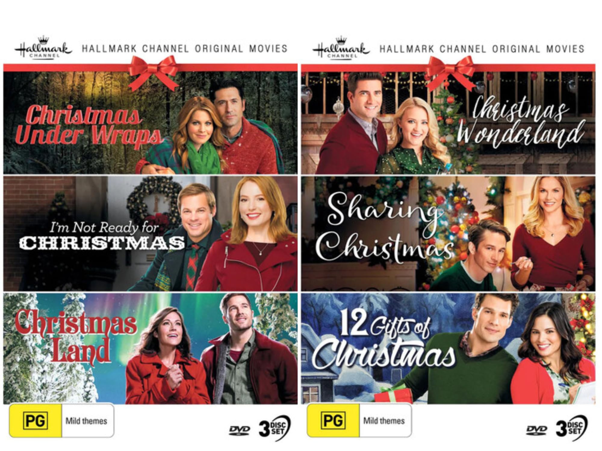 Amazon.com: Hallmark Christmas 6 Film Collection (Christmas Under Wraps ...