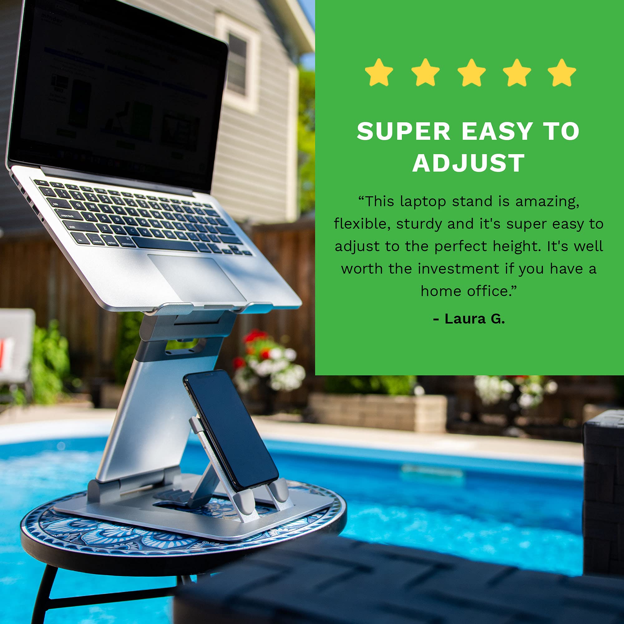 ObVus Solutions Minder Laptop Tower With Integrated Smartphone Stand obvus-solutions-minder-laptop-tower-with-integrated-smartphone-stand