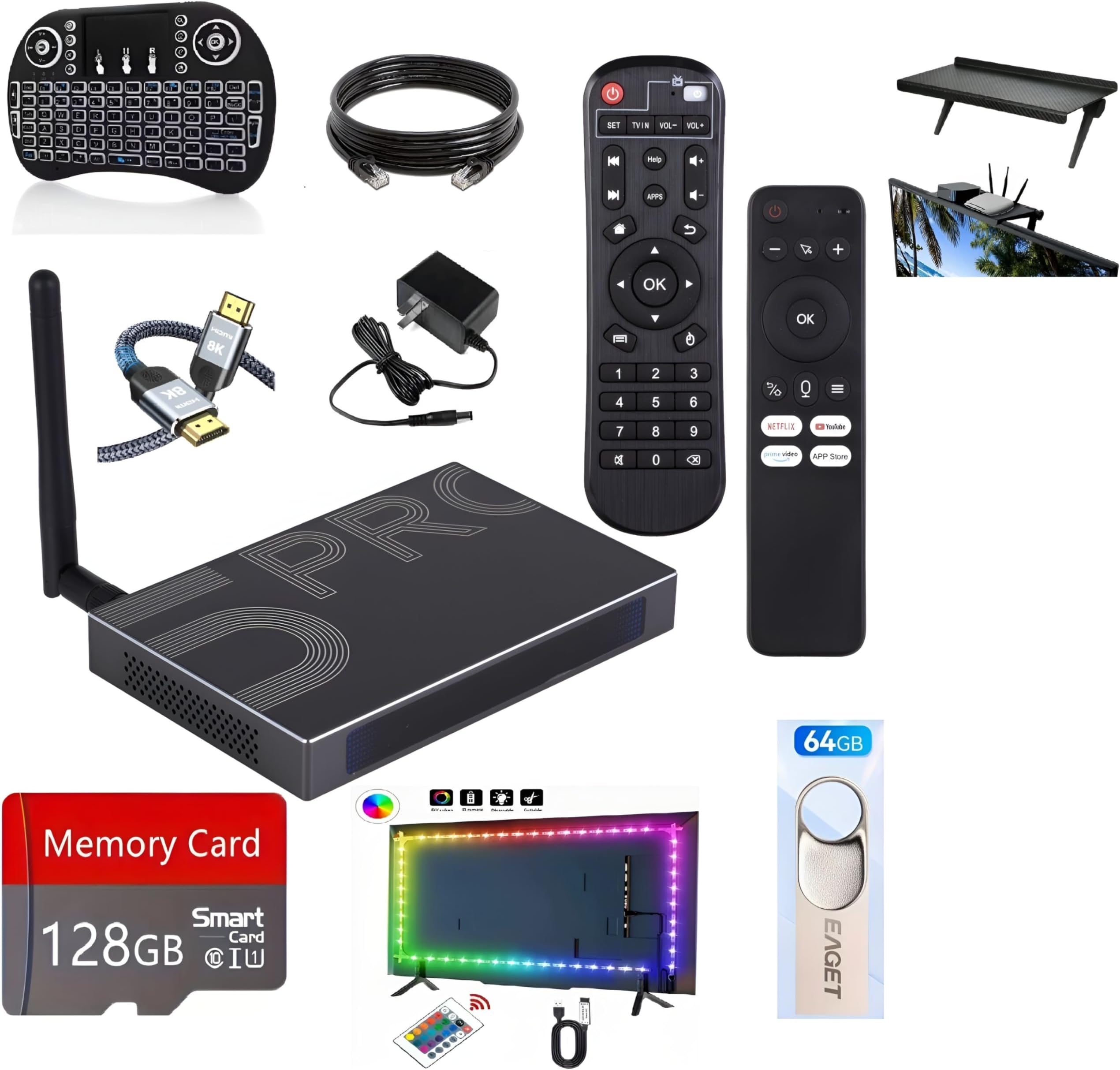 Amazon.com: 2025 Tanggula X5 PRO2 TV Box, 4GB/128GB Android 11 Dual ...