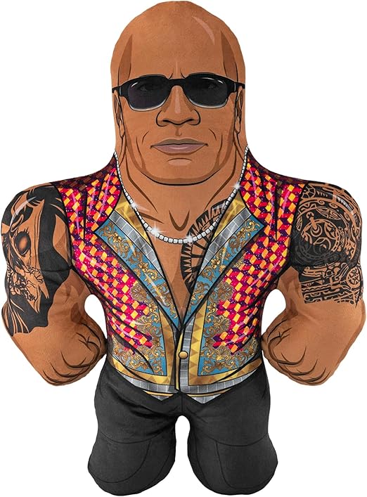 Amazon.com: Bleacher Creatures WWE Dwayne The Rock Johnson Final Boss ...