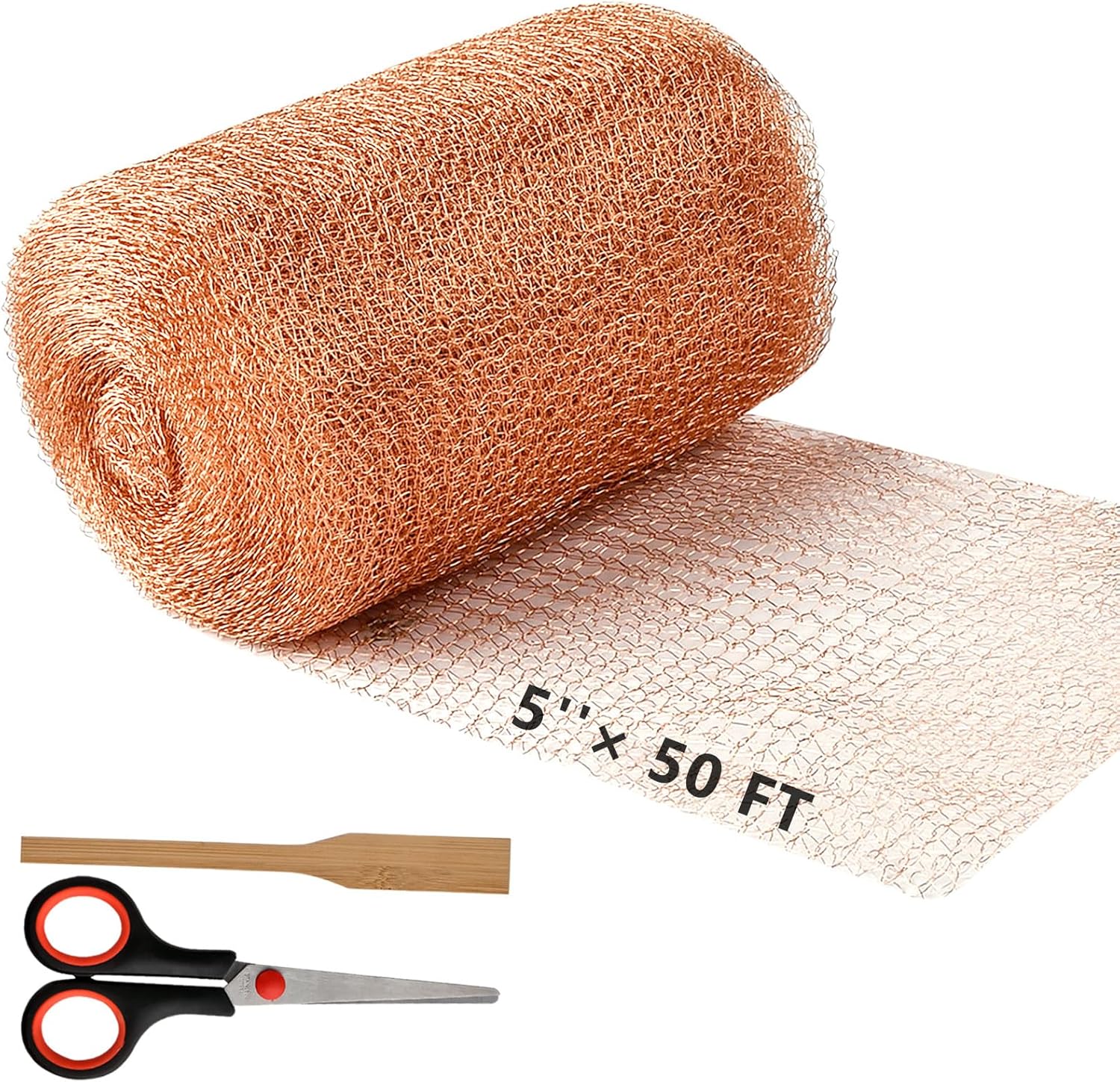 Amazon.com: Lainballow Copper Mesh, 5" x 50 ft Copper Mesh Roll for ...