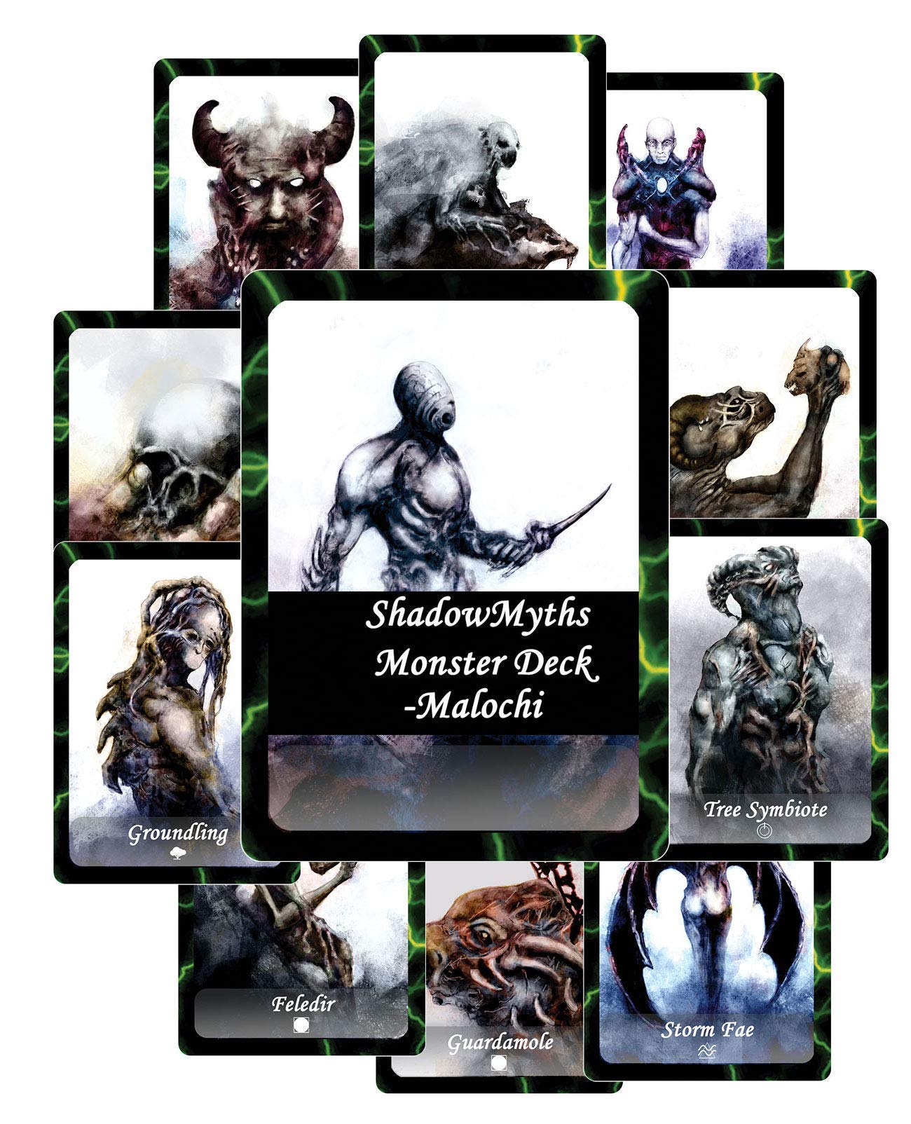 Dungeons And Dragons Monster Cards With Downloadable Pdf Creepy ...