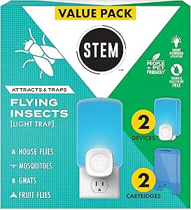 Amazon.com: STEM Light Trap: Indoor Fruit Fly Trap, Effective Insect ...