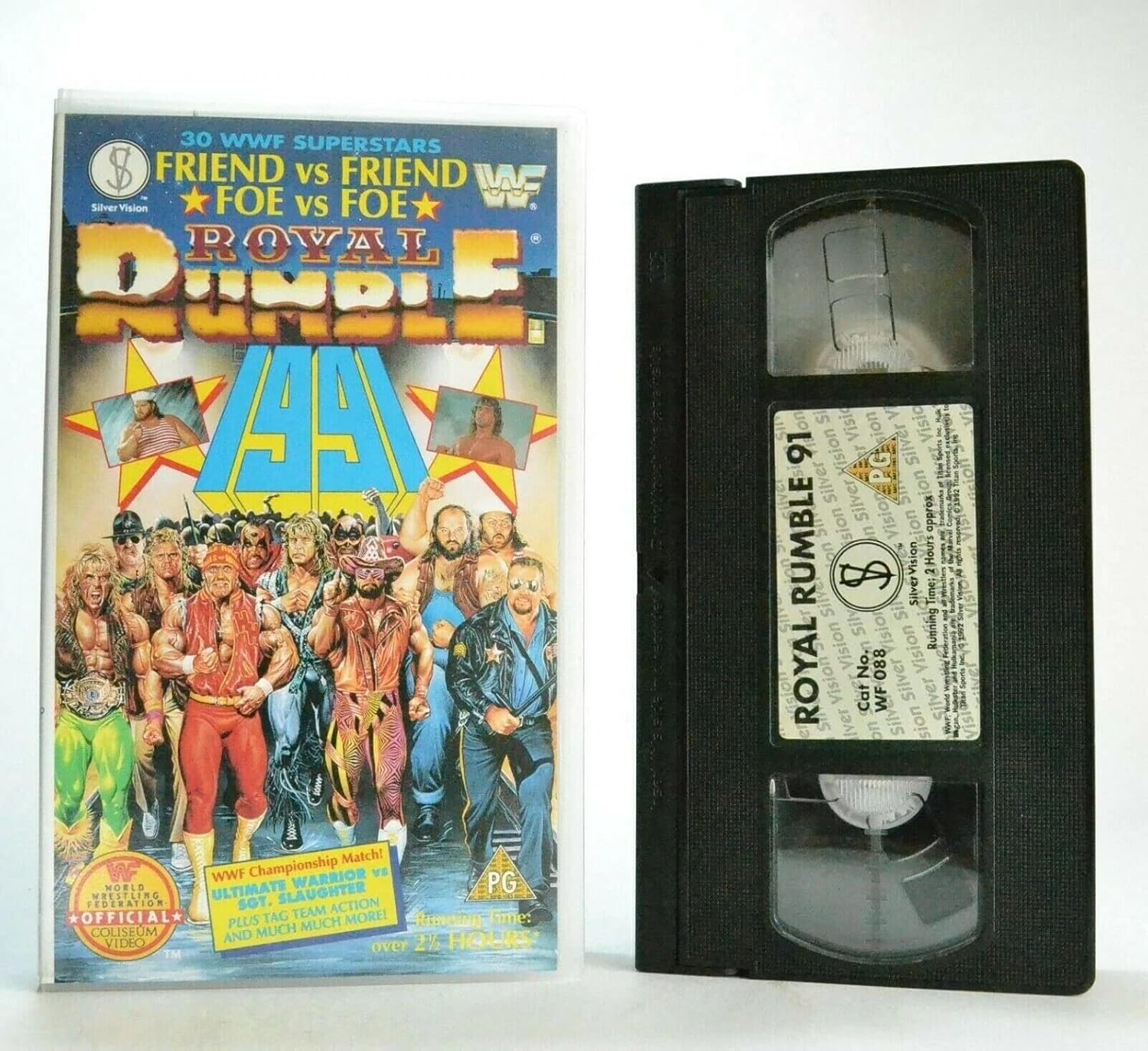 WWF: Royal Rumble 1991 [VHS] : Amazon.co.uk: DVD & Blu-ray