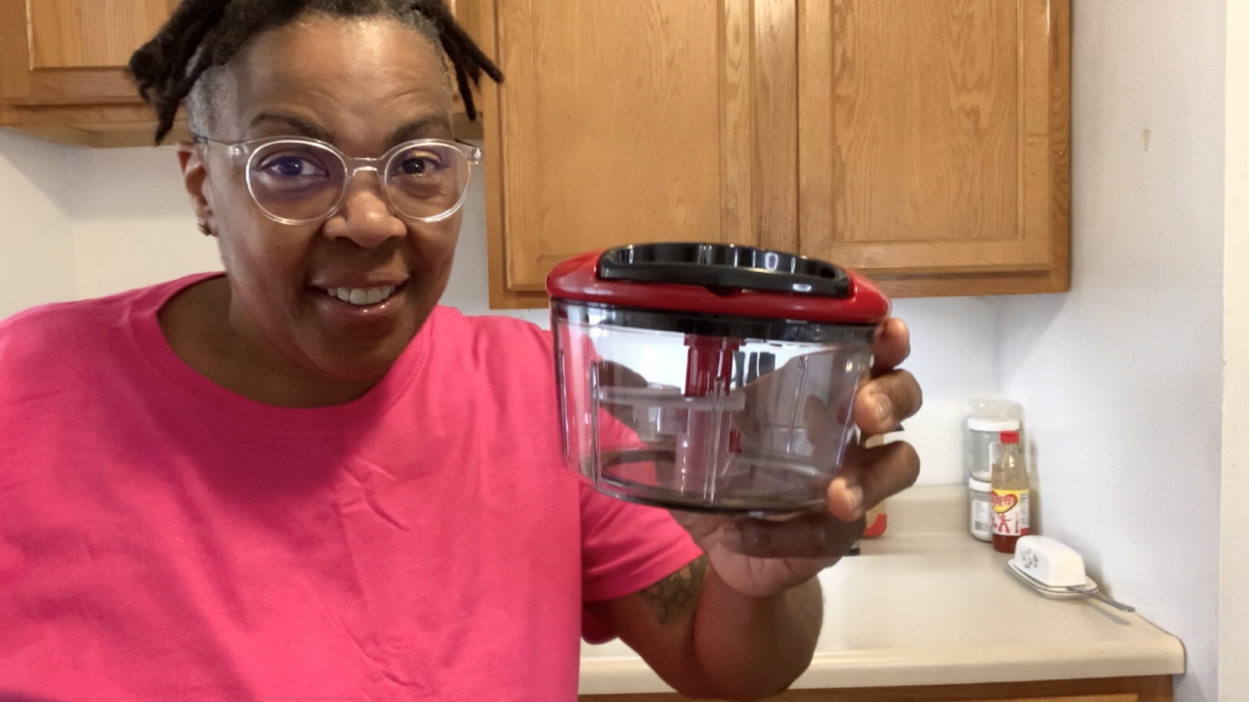 Watch Manual Pull String Food Chopper Easy to Use on Amazon Live