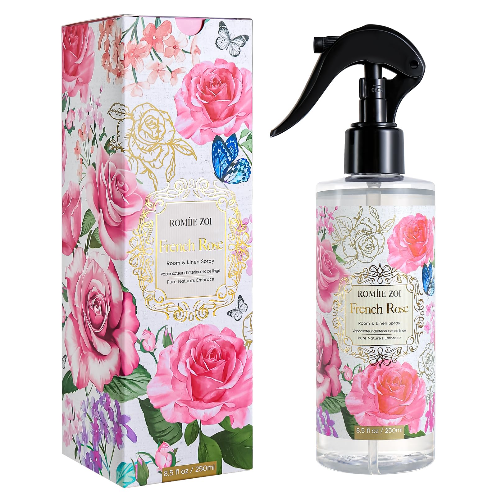 Amazon.com: ROMIIE ZOI Linen & Room Air Freshener Spray Room Mist, with ...