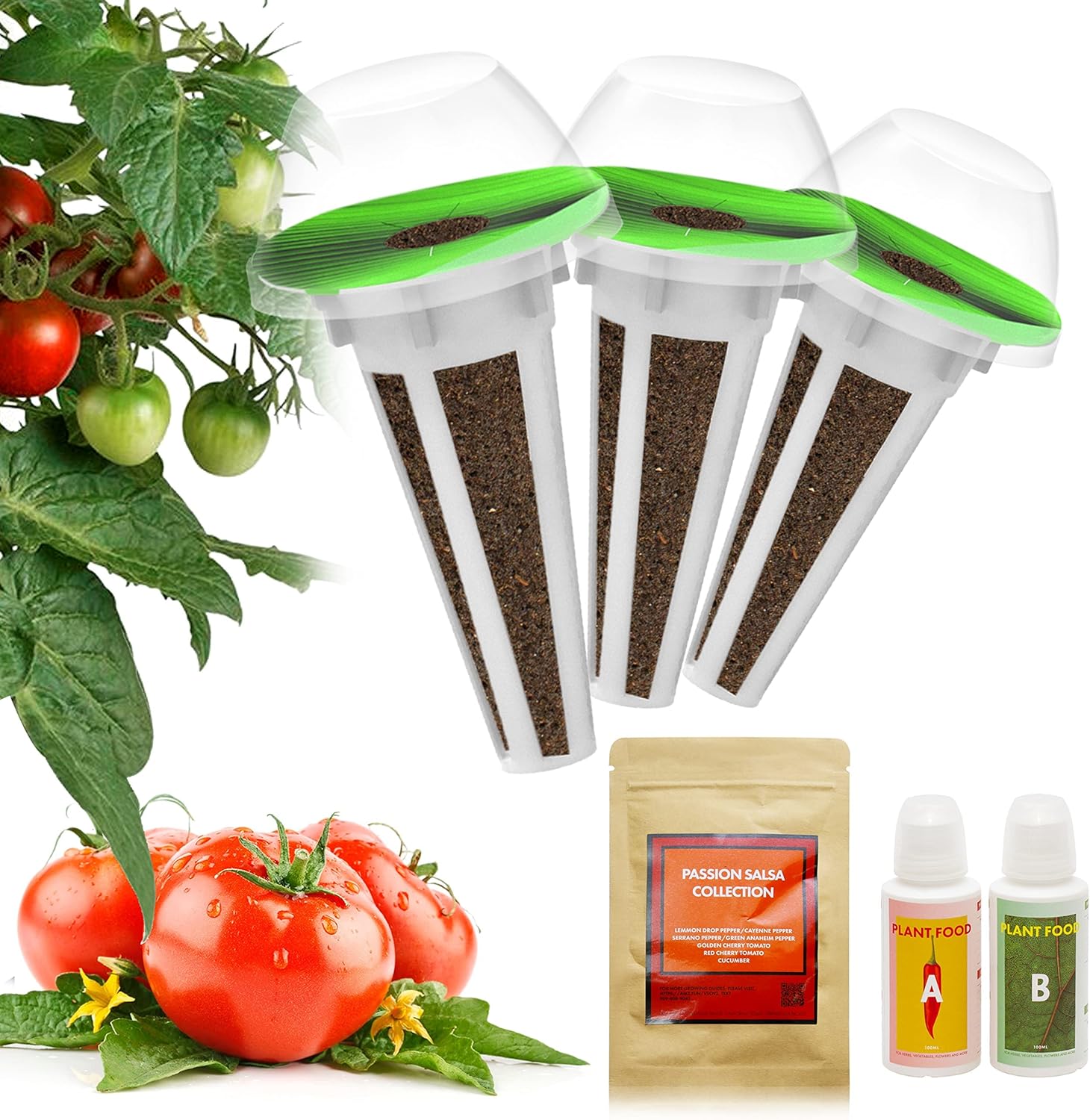 Amazon.com : Seed Starter Pod Kit Plant for Hydroponics Growing System ...