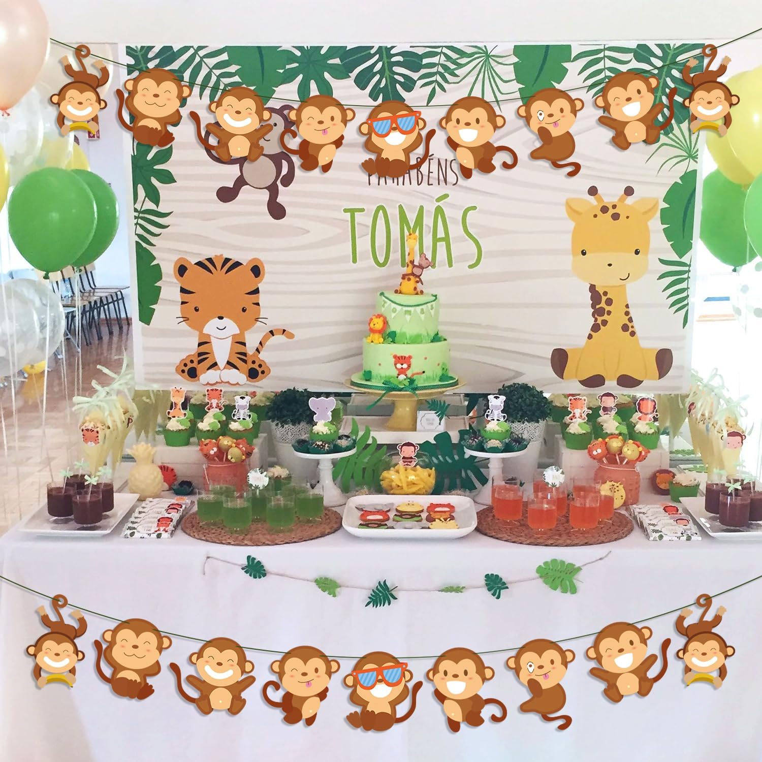 Monkey Party Printables