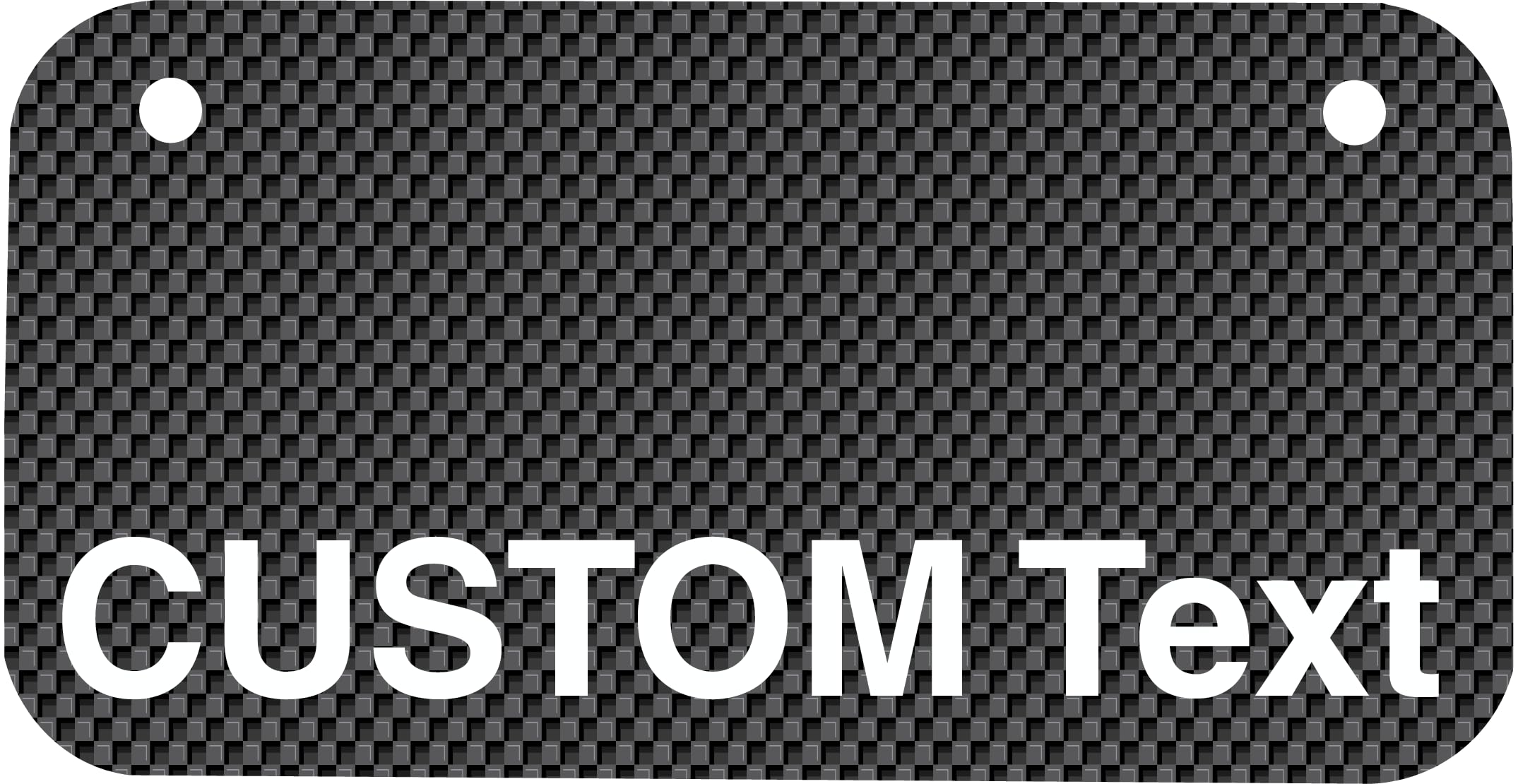 Hardline Products Atv License Plate Kit With Custom Background Wrap ...