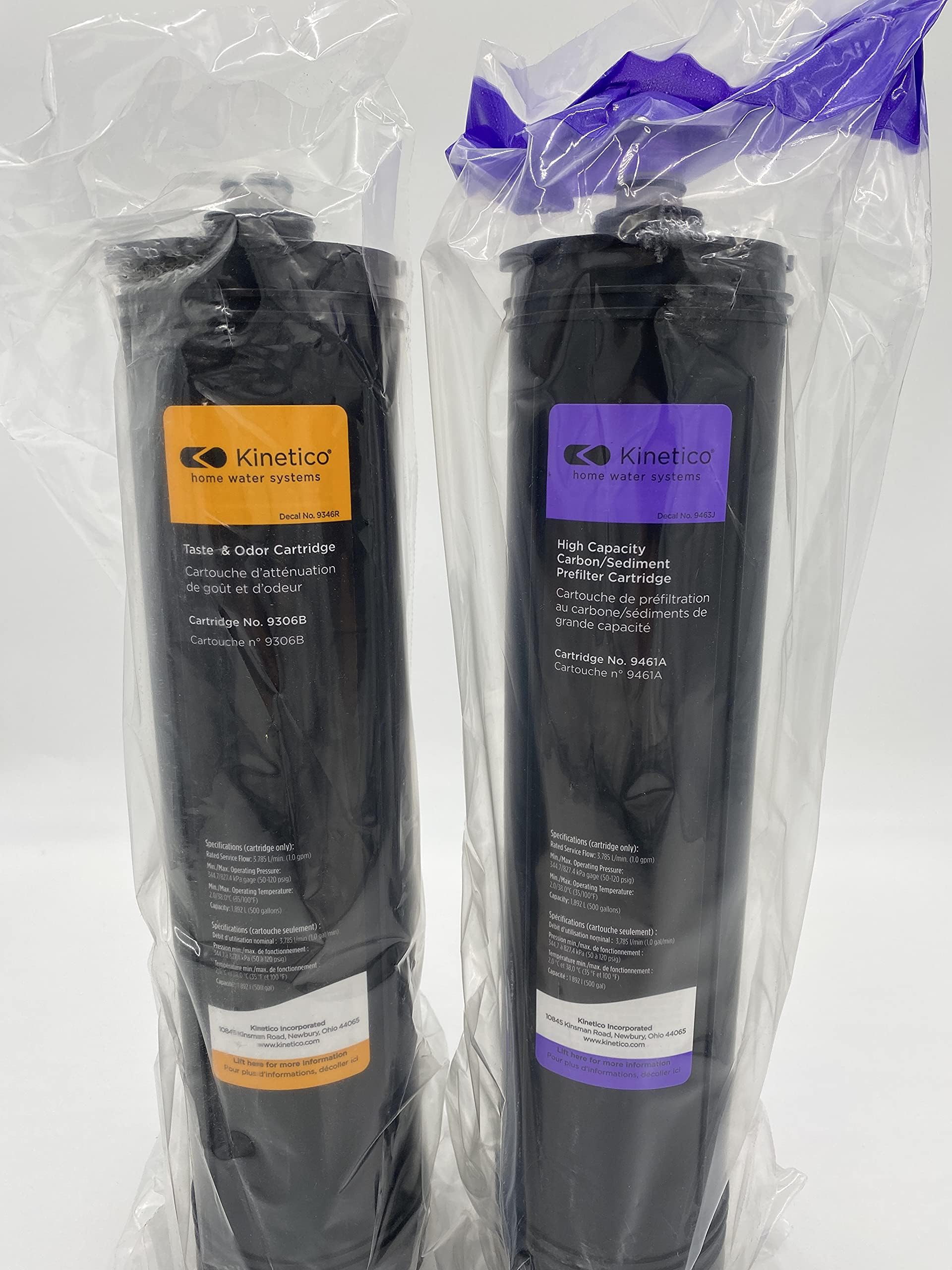 Amazon.com: KINETICO K5 REVERSE OSMOSIS TASTE ODOR 9306B & CARBON ...