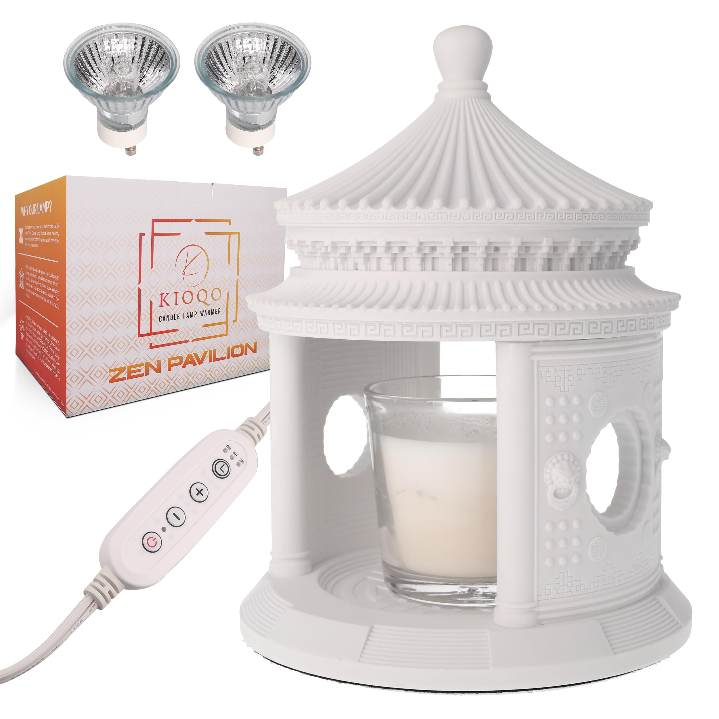 Amazon.com: Candle lamp - lamp candle warmer auto shut off Zen Decor ...