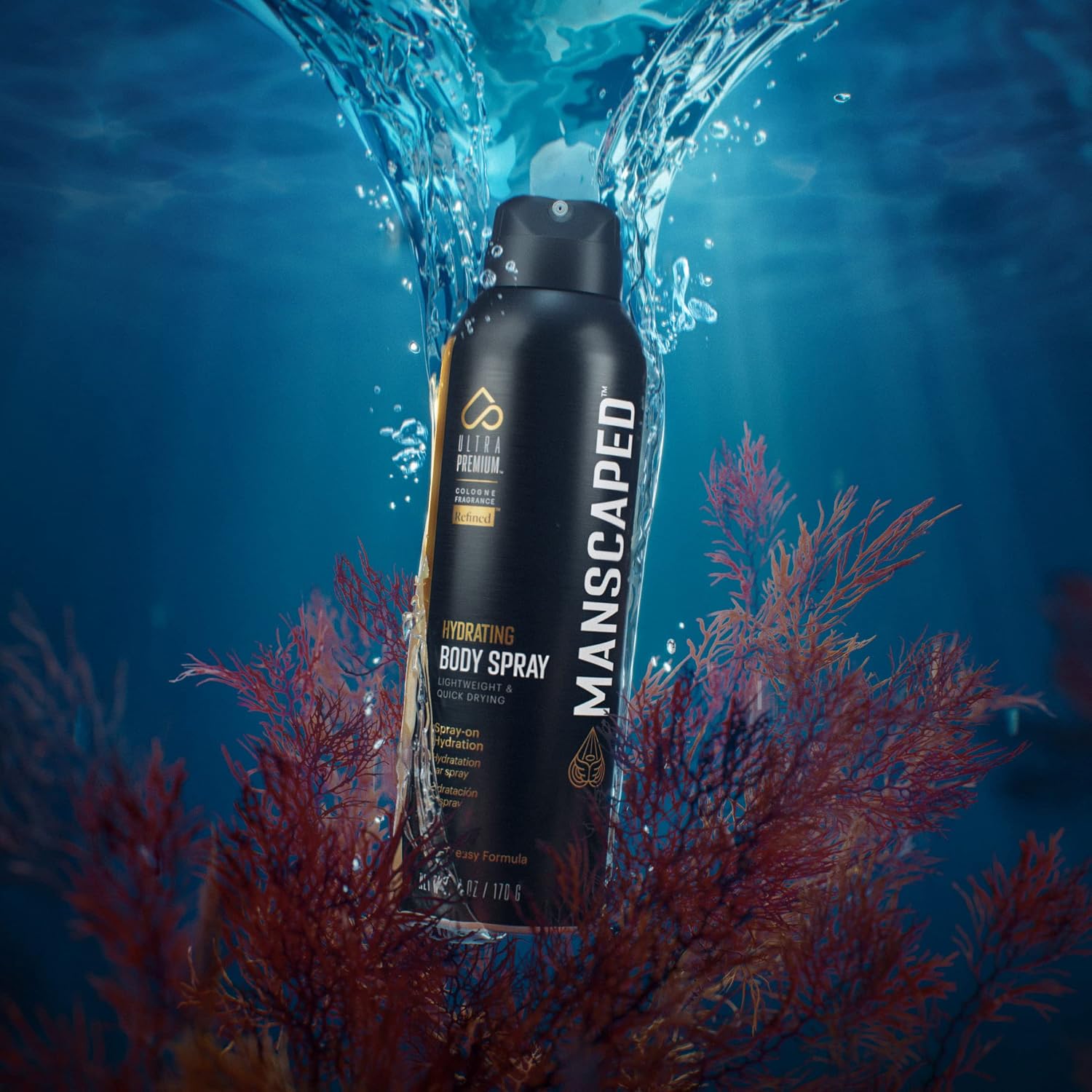Buy MANSCAPED® UltraPremium Hydrating Body Spray, Non-Greasy Quick ...