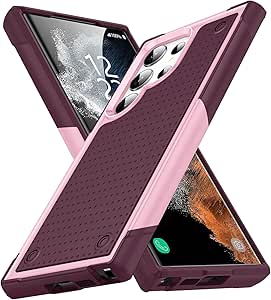 Amazon.com: Aikukiki Case for Samsung Galaxy S21 Ultra,Military Grade Drop Protective Rugged ...