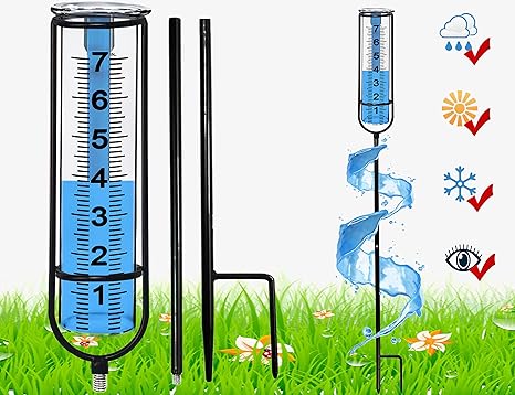 Amazon.com : JMBay Rain Gauge, Freeze Proof rain Gauge Outdoor Best ...