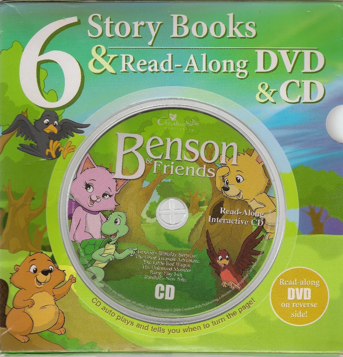 Amazon.com: Benson Bear and Friends: 9781554540808: Creative Kids ...