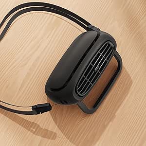 Amazon | ViSSKO 携帯扇風機-ハンディファン【首掛けストラップ付き 146g超軽量 2500mAh大容量】卓上置き・手持ち・ネックファン 1台3役 4段階調節 35dB静音 ...