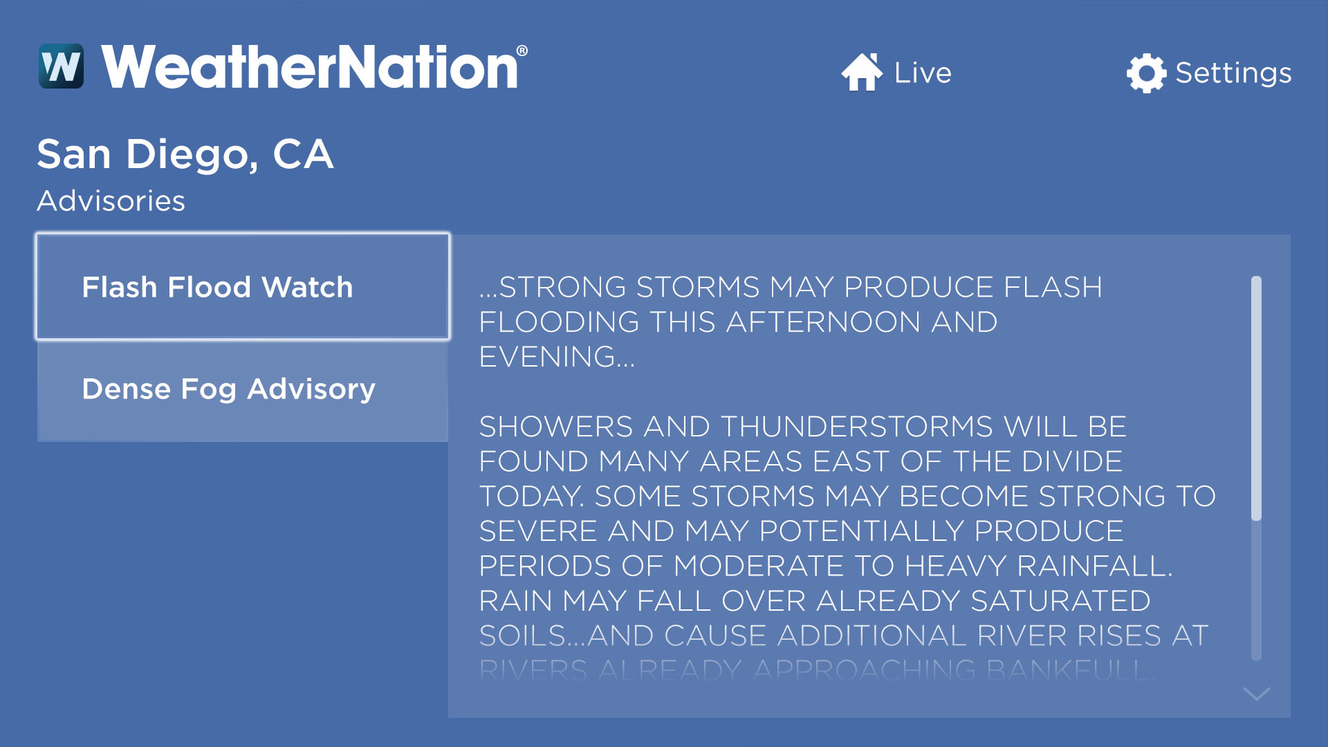 WeatherNation - App on Amazon Appstore