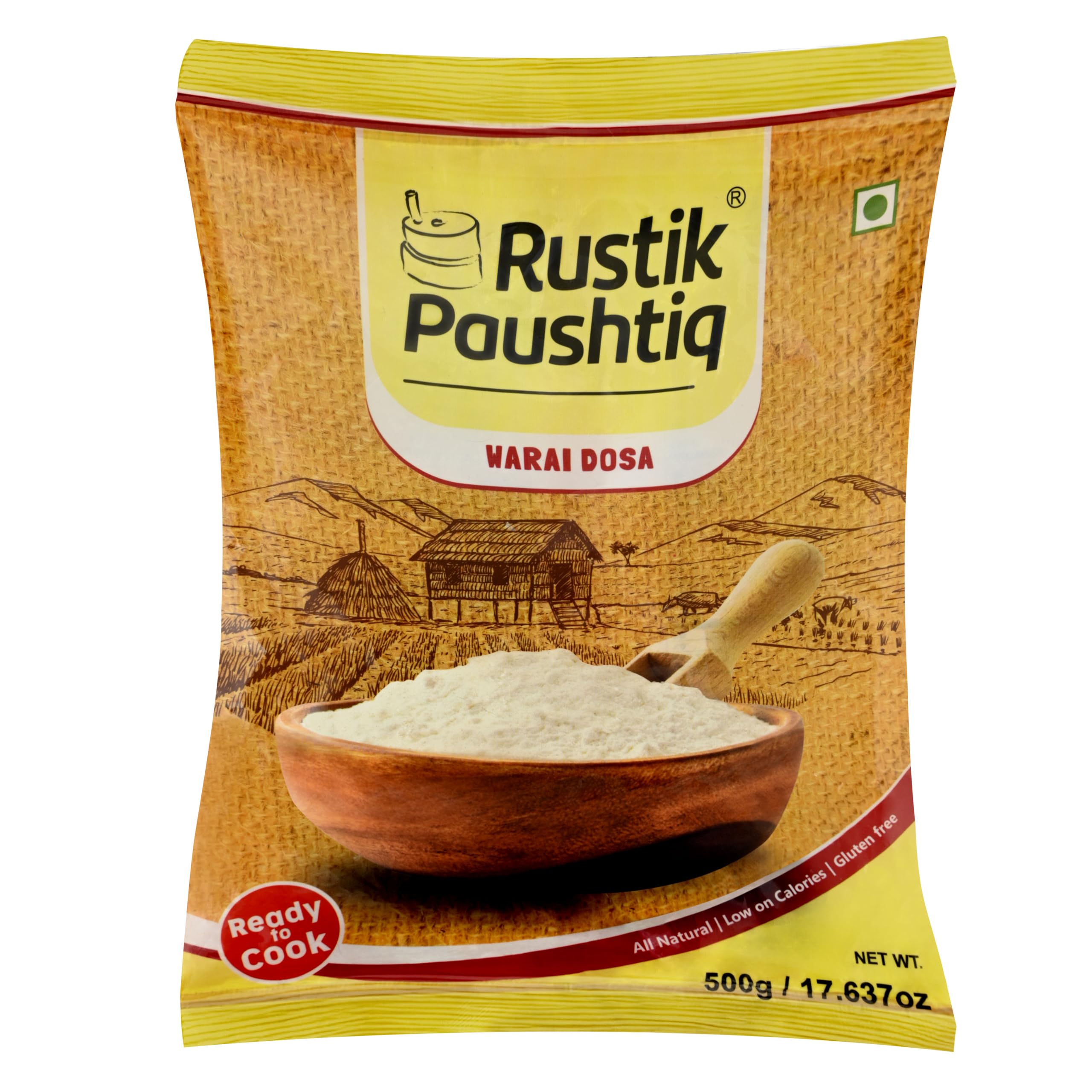 RUSTIK PAUSHTIQ Warai Dosa Pre-Mix 500gm | Ready to Cook Food | Fasting ...