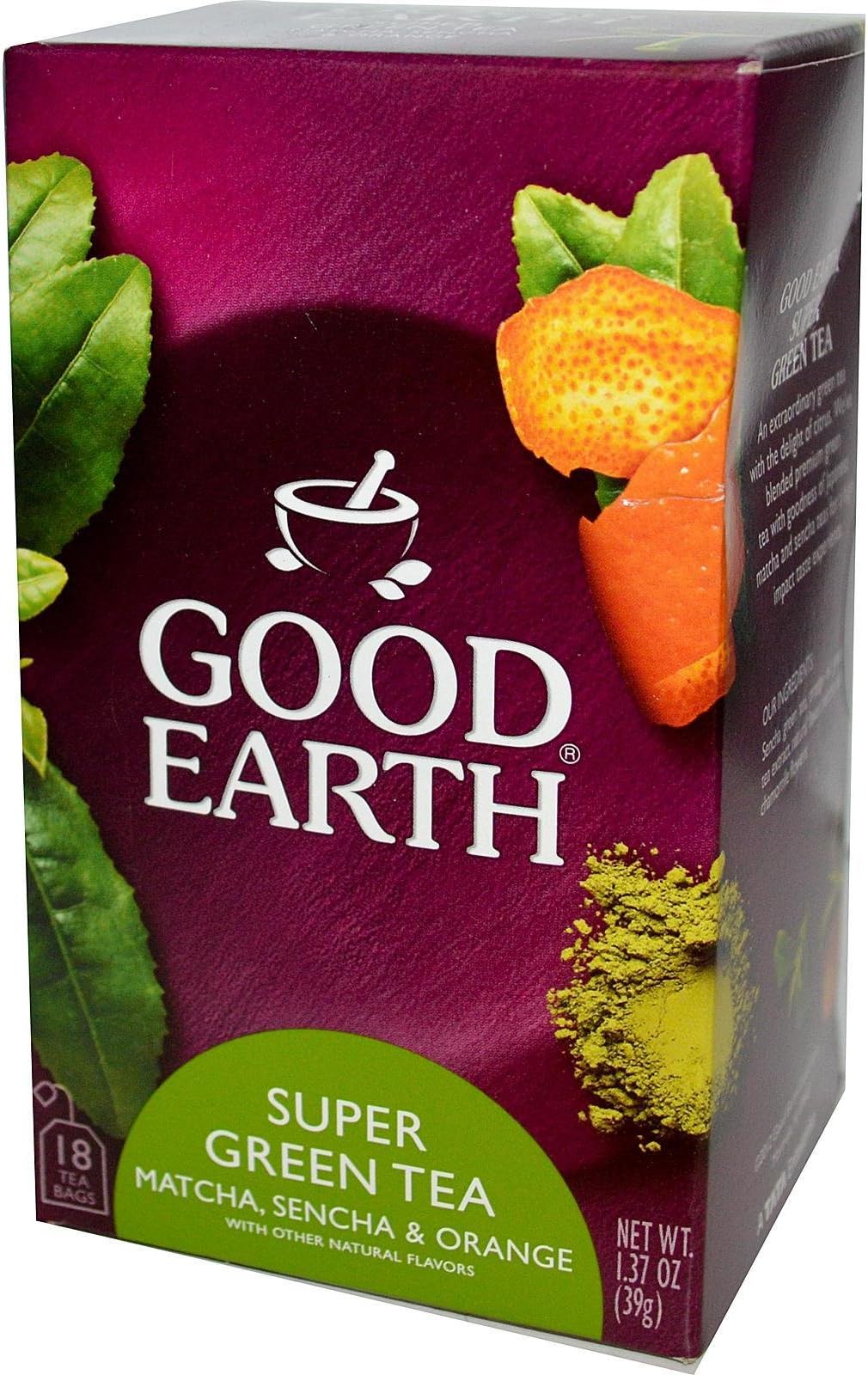 Amazon.com: Good Earth Matcha Maker Green Tea 1.37 oz : Grocery ...