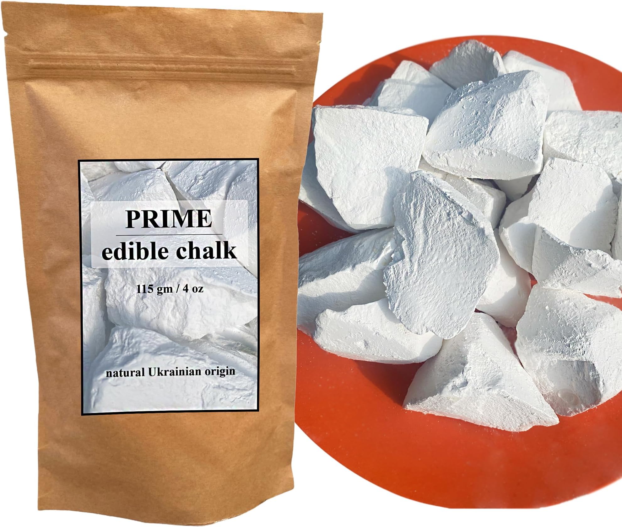 Amazon.com : Edible Chalk, KRAM Edible Chalk Chunks (lump) Natural for ...