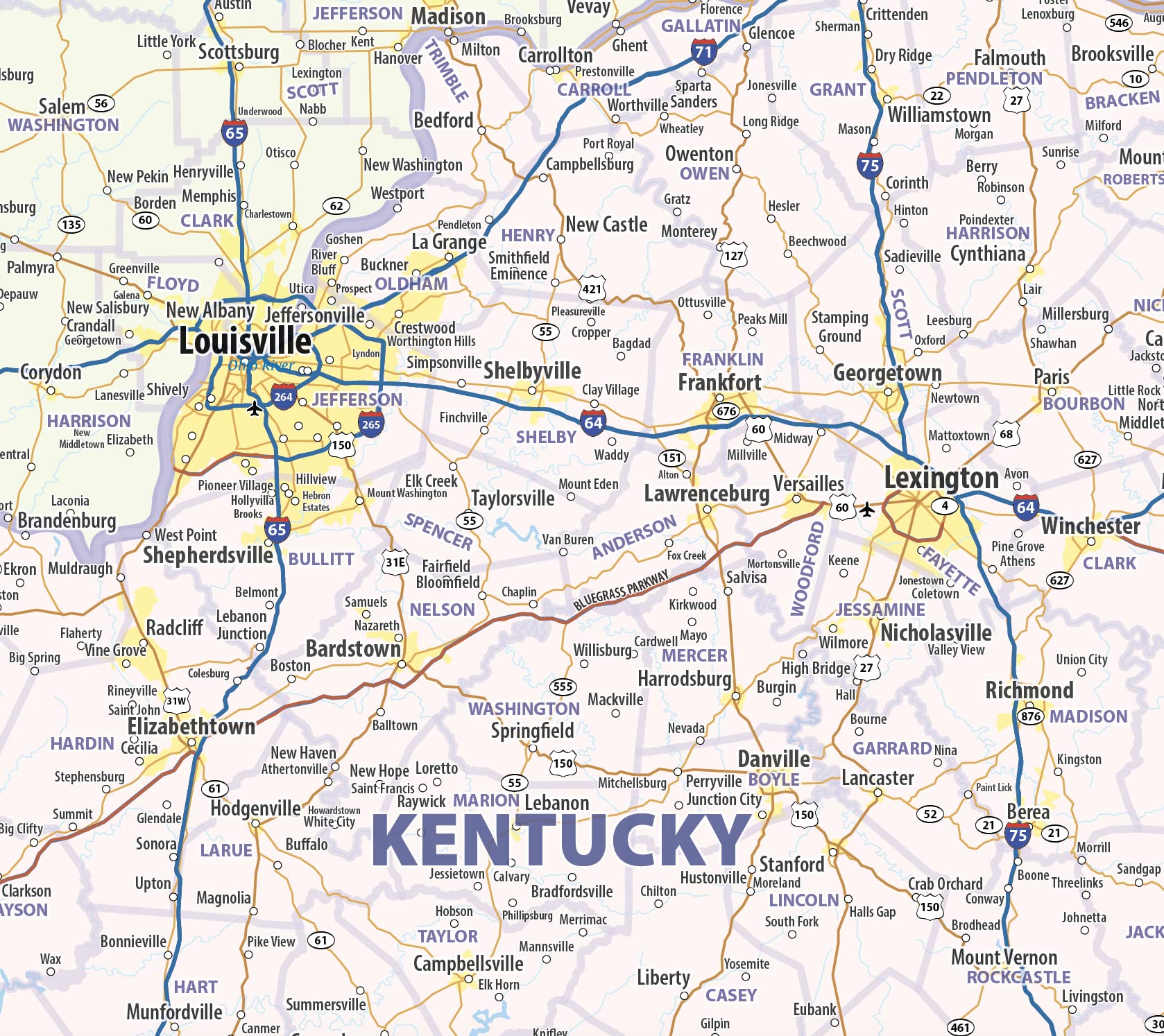 Louisville Kentucky To Ohio Map Louisville Loop: Upper River Road Path