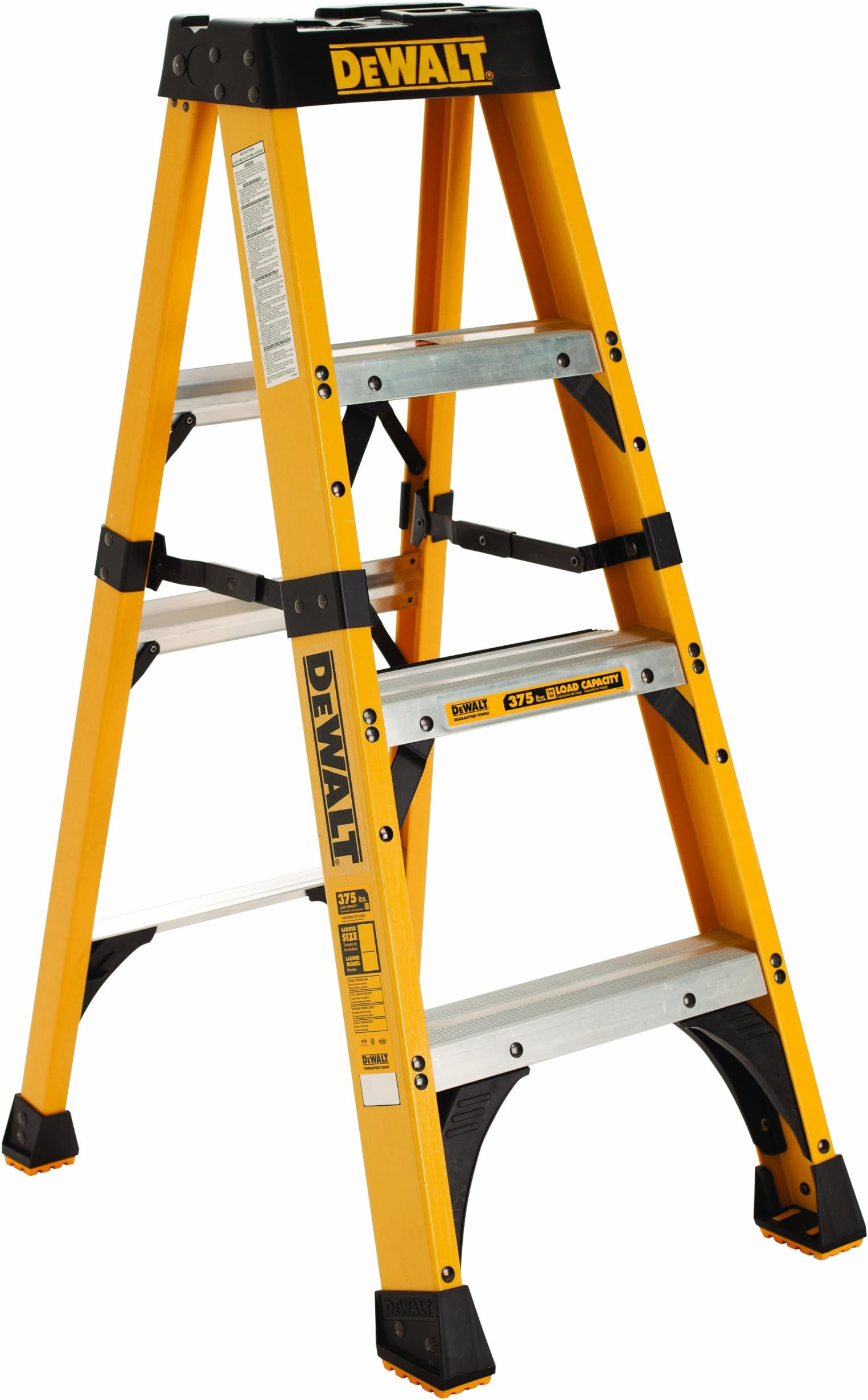 WERNER LADDER 6204 WERNER TYPE IA FIBERGLASS STEPLADDER, 4' (1/EA) by ...