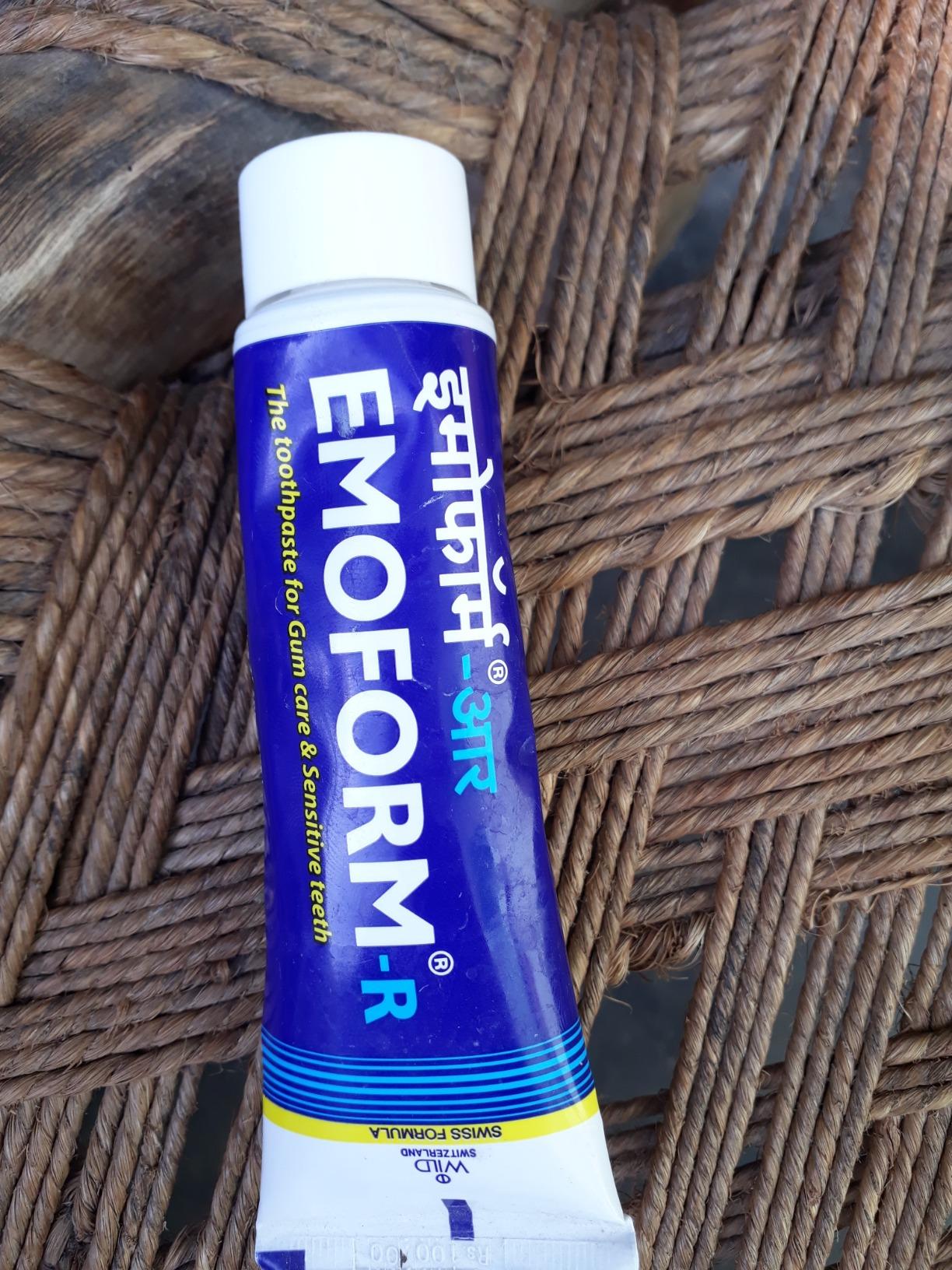 J L MORISON Emoform-R: The Multi-action Toothpaste, for Strengthen Gums ...