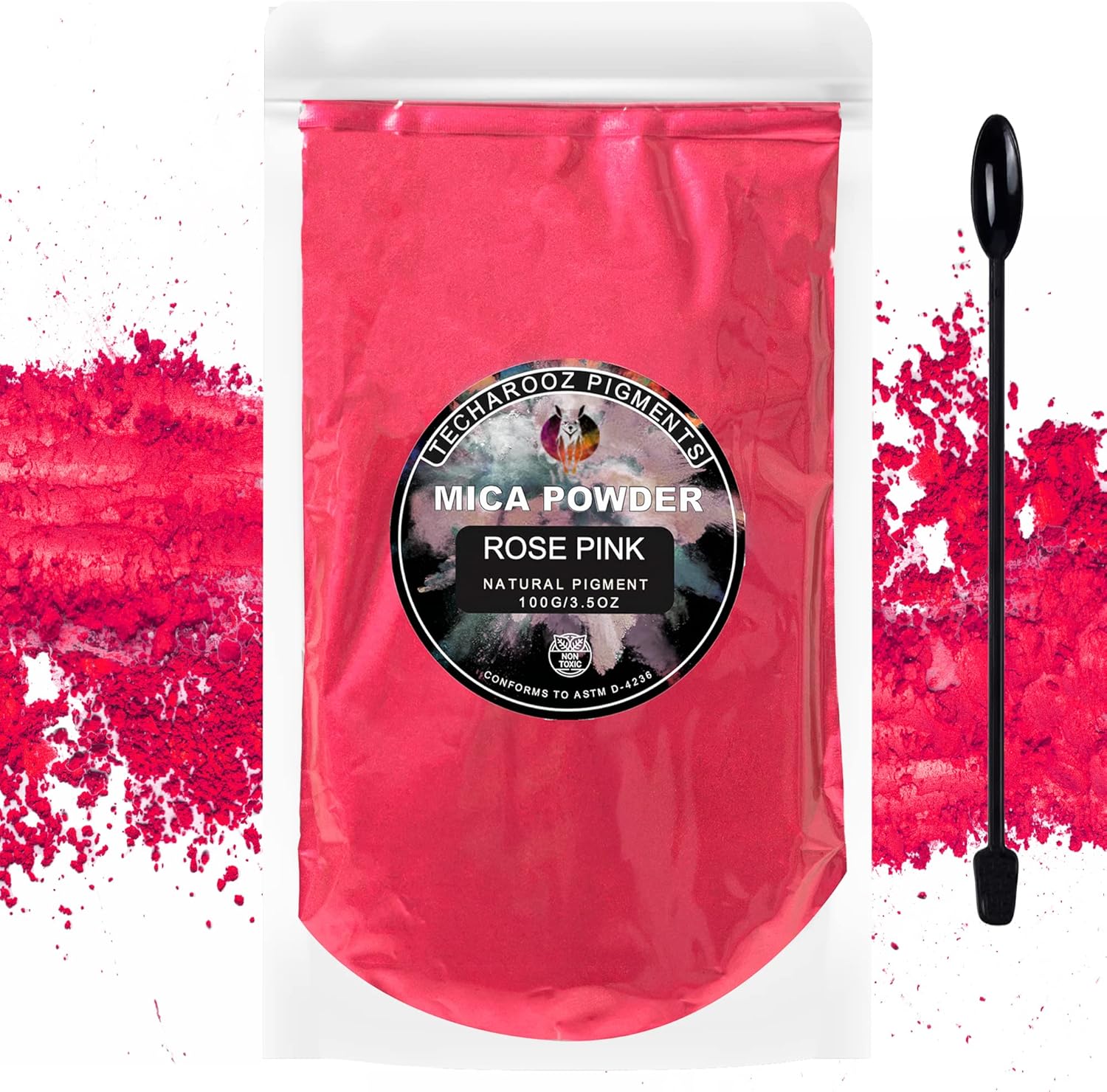 Amazon.com: Rose Pink Mica Powder for Epoxy Resin 100g / 3.5oz. Sealed ...